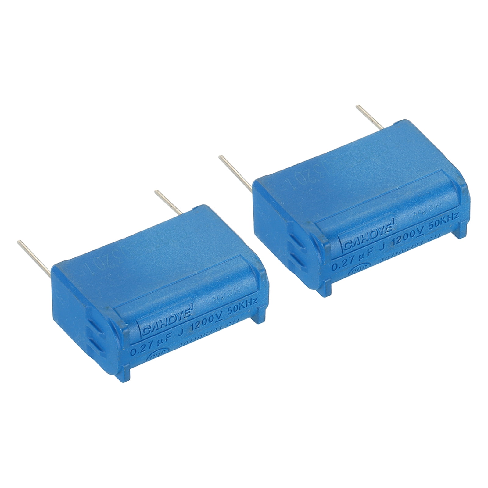 Uxcell Induction Cooker Capacitor, 2 Pack 0.27uF DC 1200V Vertical High ...