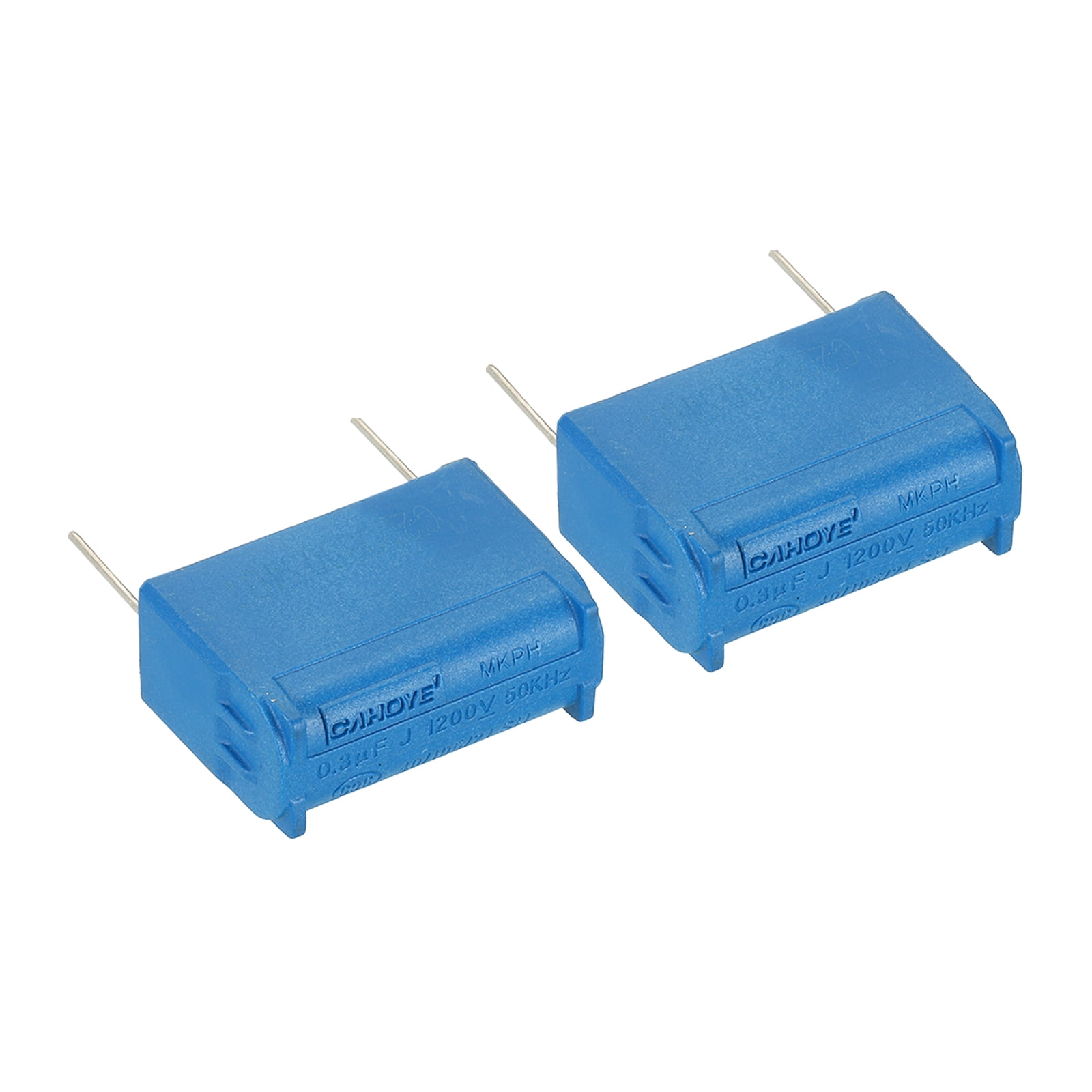 Uxcell Induction Cooker Capacitor, 2 Pack 0.3uF DC 1200V Vertical High ...