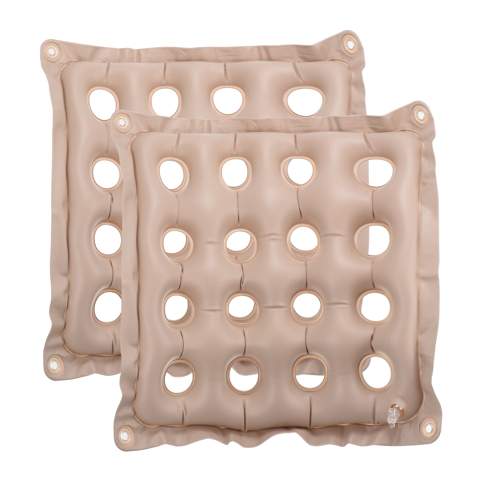 Uxcell Inflatable Seat Cushion, Portable Air Chair Cushions PVC Square ...