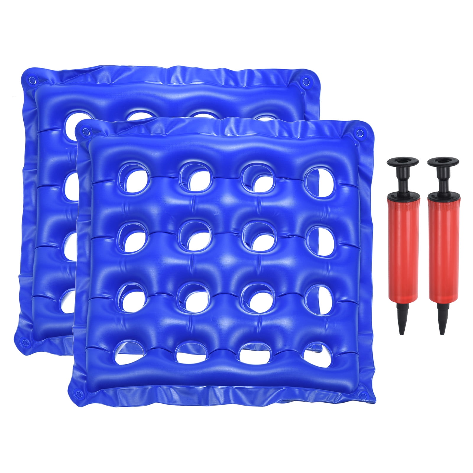 Uxcell Inflatable Seat Cushion, Portable Chair Cushion Backrest Air ...