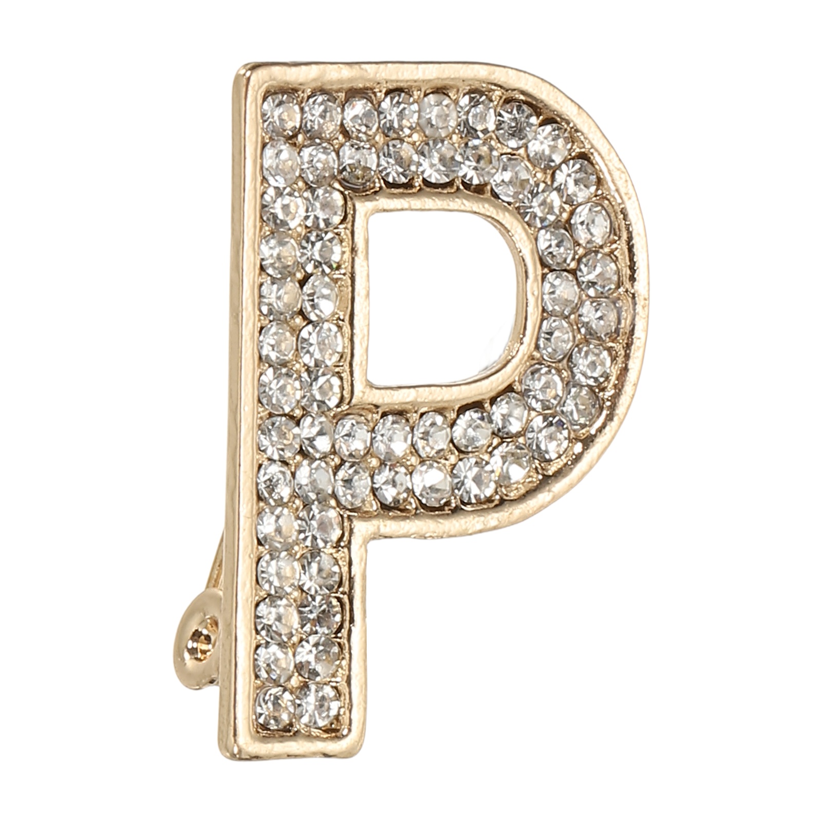 Uxcell Initial Letter Brooch Pin, Letter Rhinestone Brooches and Pins ...