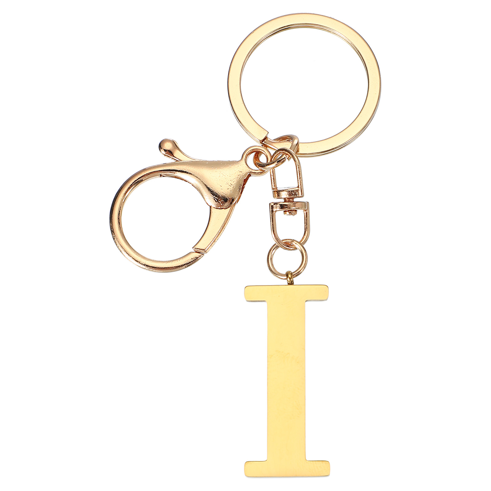 Uxcell Initial Letter Key Chain, Letter A-Z Keychain Initials Keyring ...