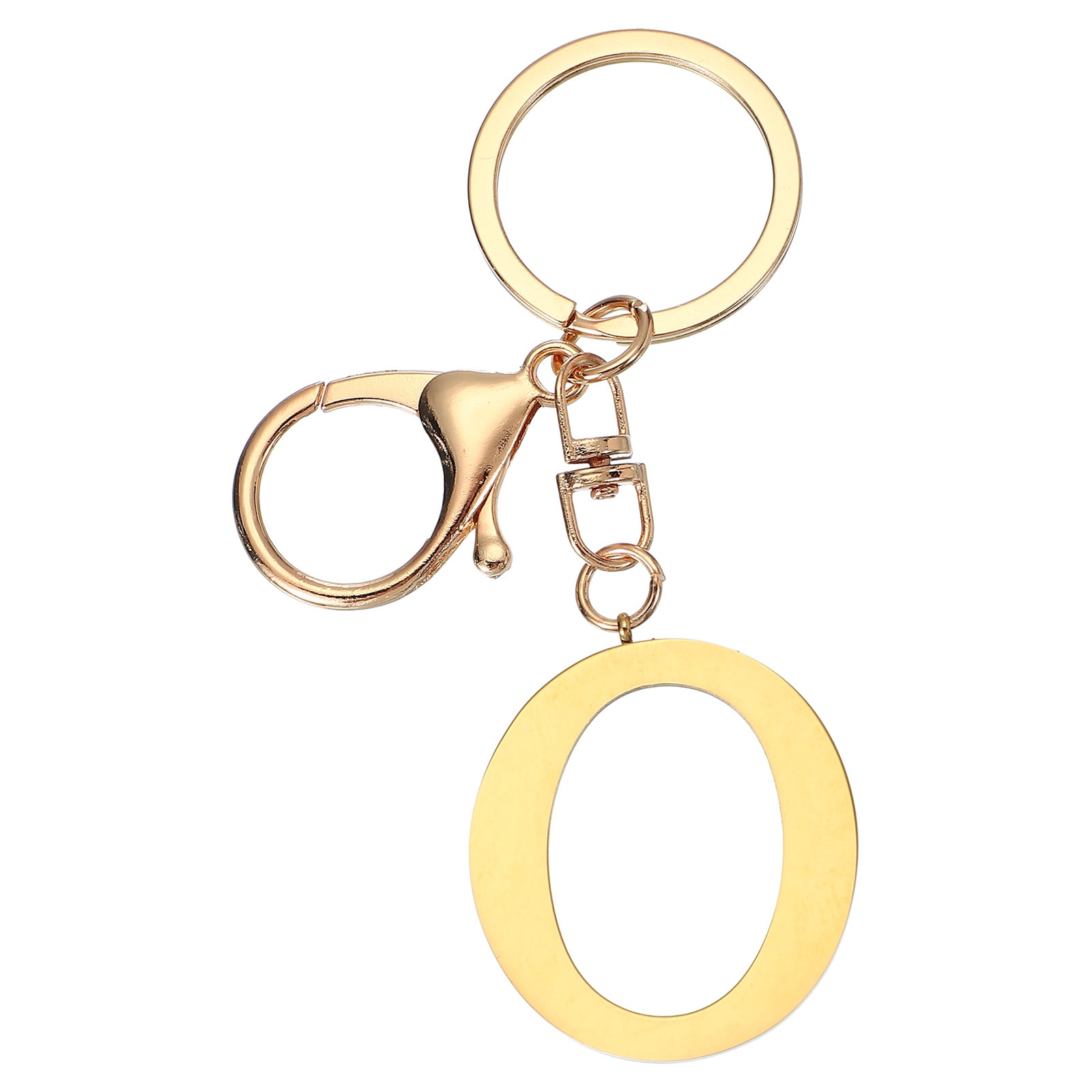 Uxcell Initial Letter Key Chain, Letter A-Z Keychain Initials Keyring ...