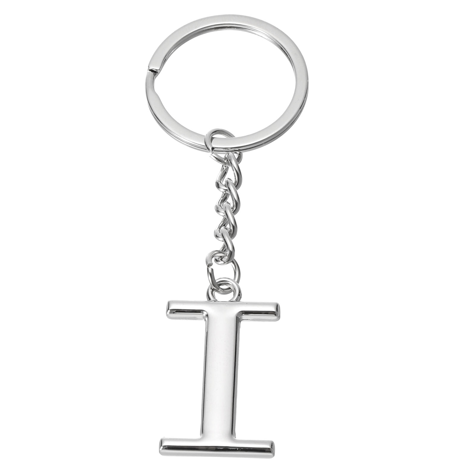 Uxcell Initial Letter Key Chain, Letter I Key Chain Key Chain Pendant ...