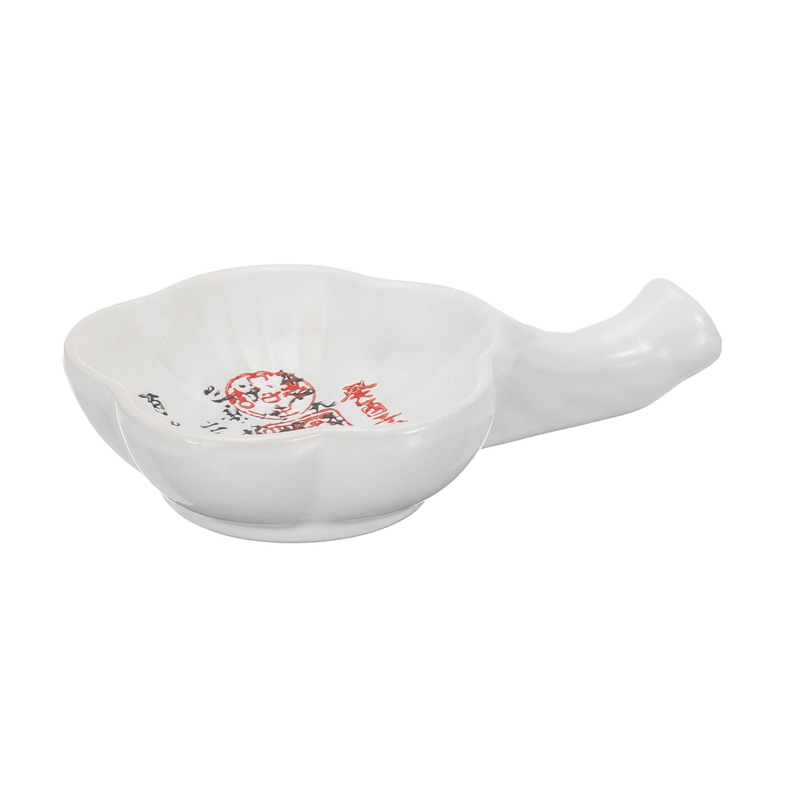 Uxcell Ink Dish Plate for Chinese Japanese Calligraphy, 1Pcs, White ...