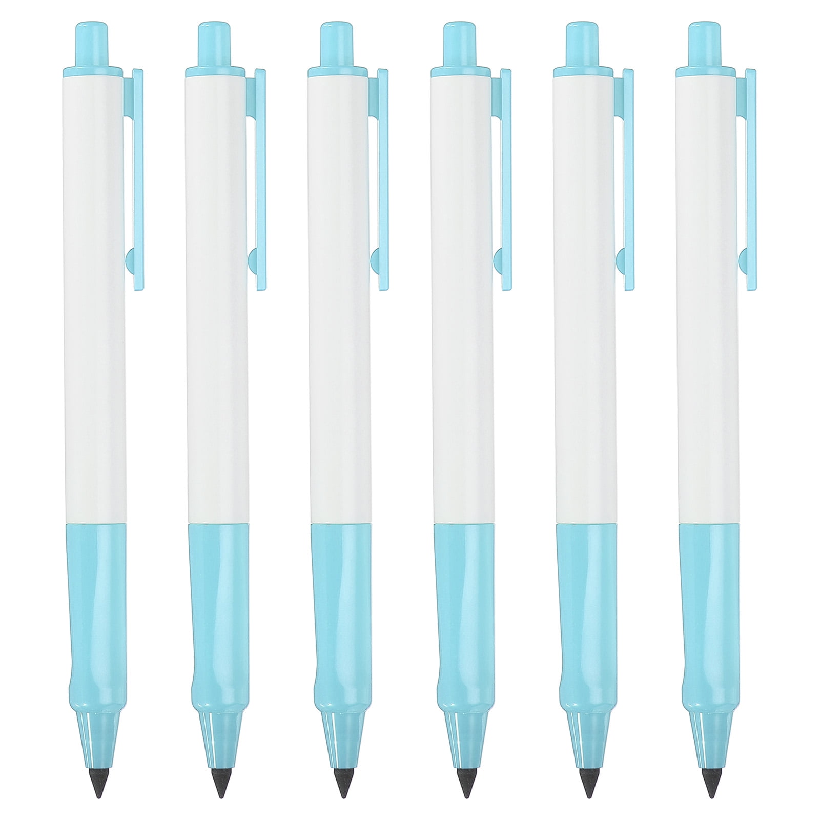 Uxcell Inkless Pencil, 6 Pack Eternal Pencil Forever Pencils ...