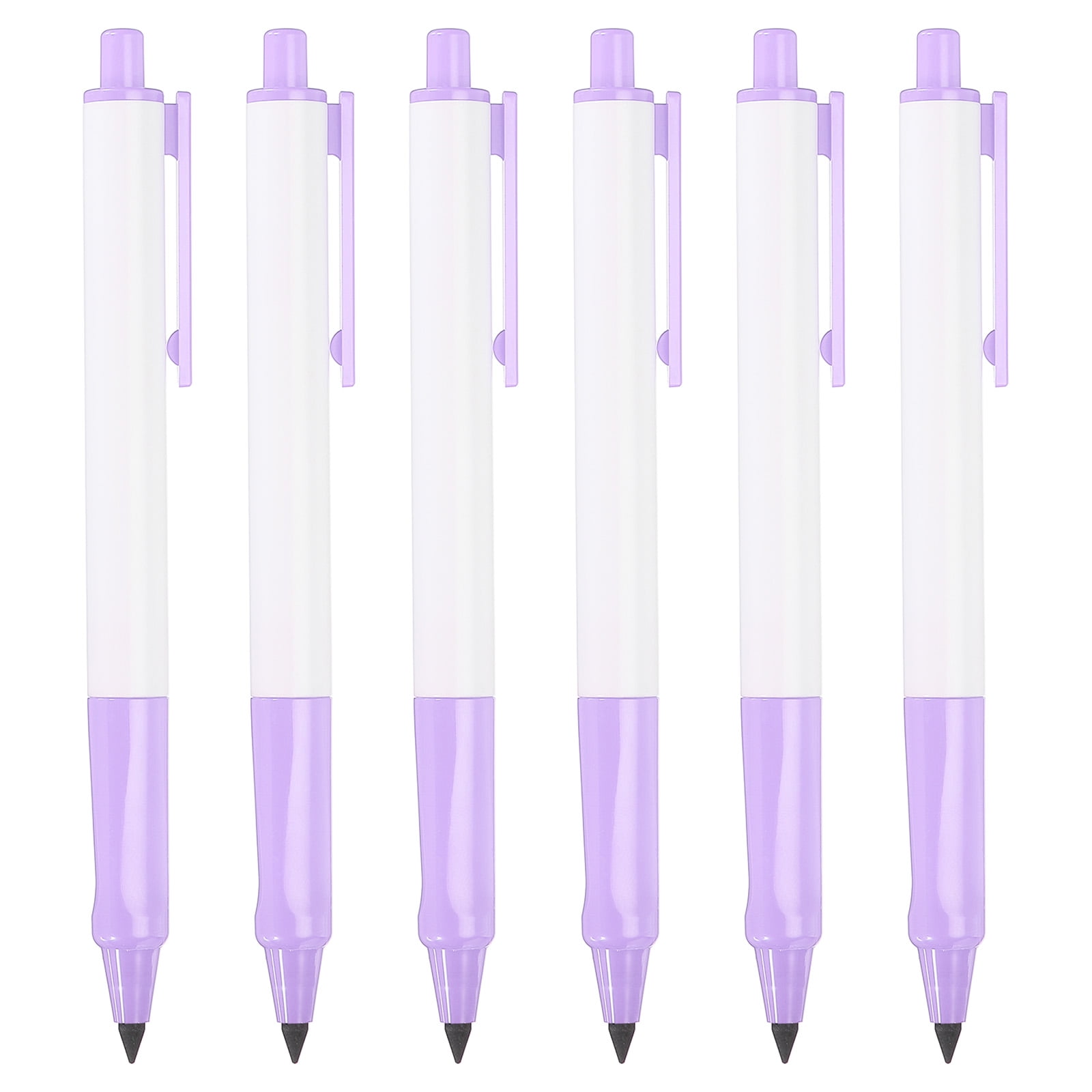 Uxcell Inkless Pencil, 6 Pack Eternal Pencil Forever Pencils ...