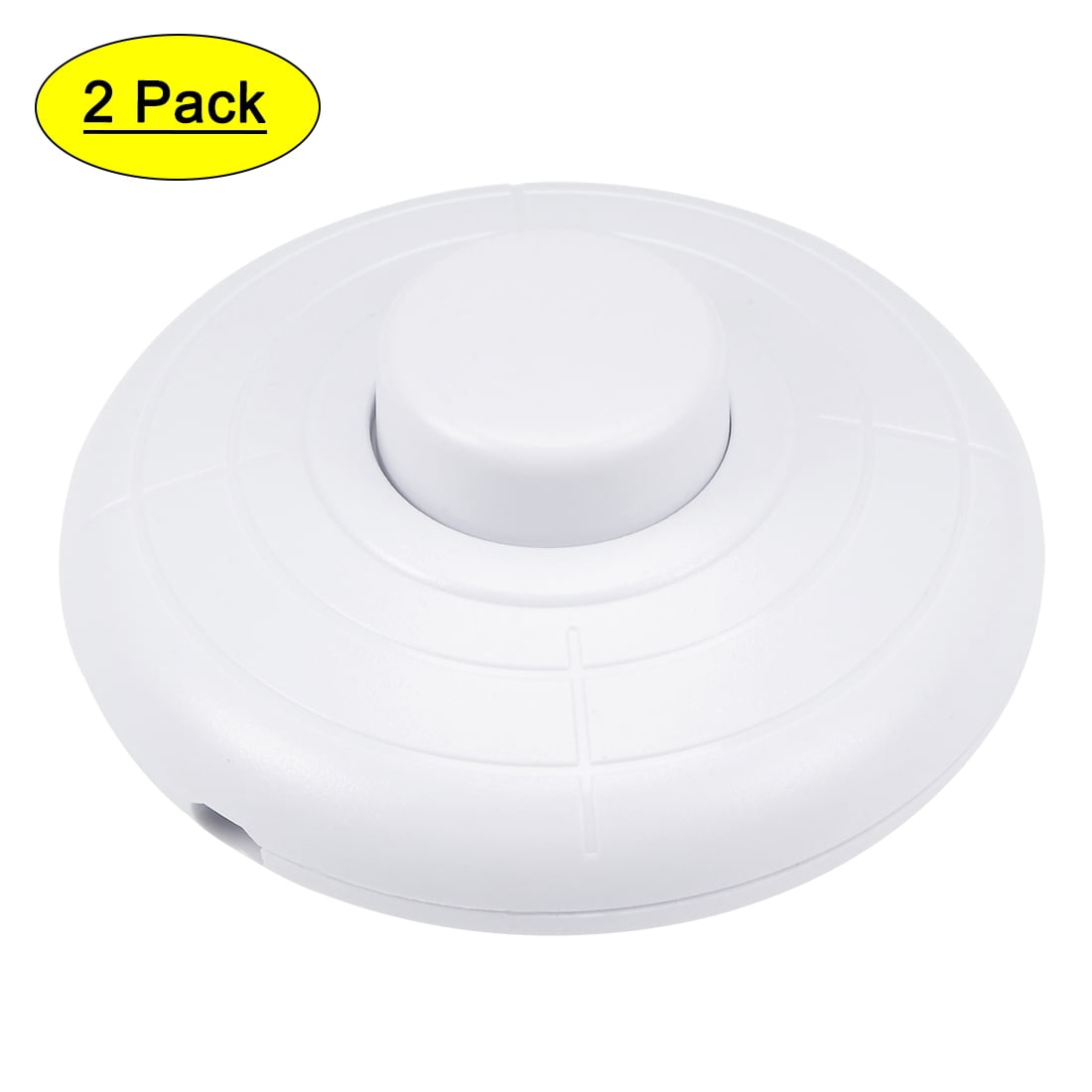 Uxcell Inline Foot Pedal Push Button Switch,Lamp Control ON/Off Foot ...