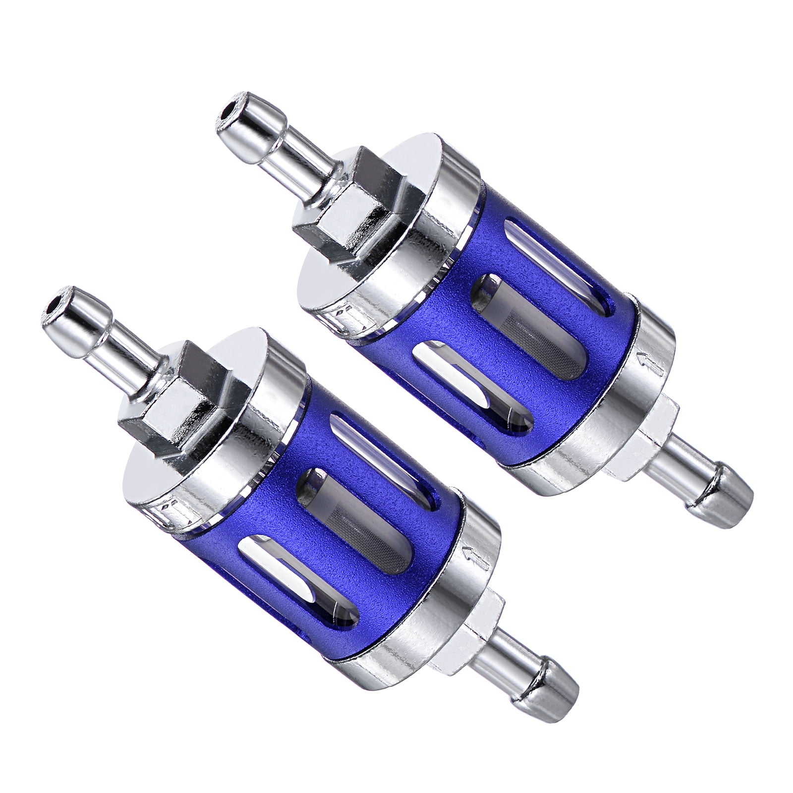 Uxcell Inline Petrol Gas Fuel Gasoline Oil Filter with Brass Filter ...