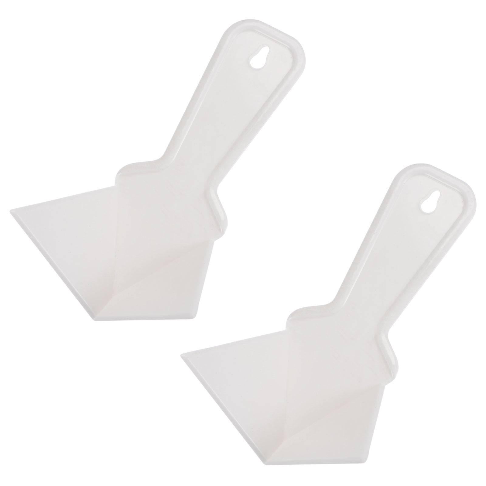 Uxcell Inside Corner Trowel 4 Inch Plastic Drywall Corner Knife Tool ...