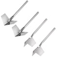 Uxcell Inside and Corner Trowels 3.5 Inch Stainless Steel Drywall ...