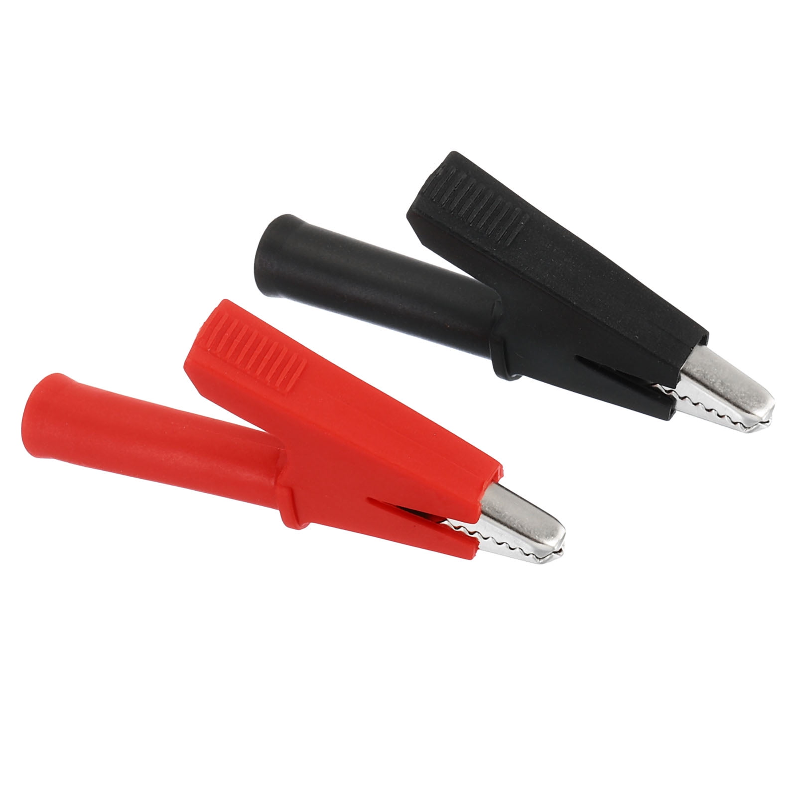 Uxcell Insulated Alligator Clips, 2 Pcs Copper Crocodile Clip Clamp ...