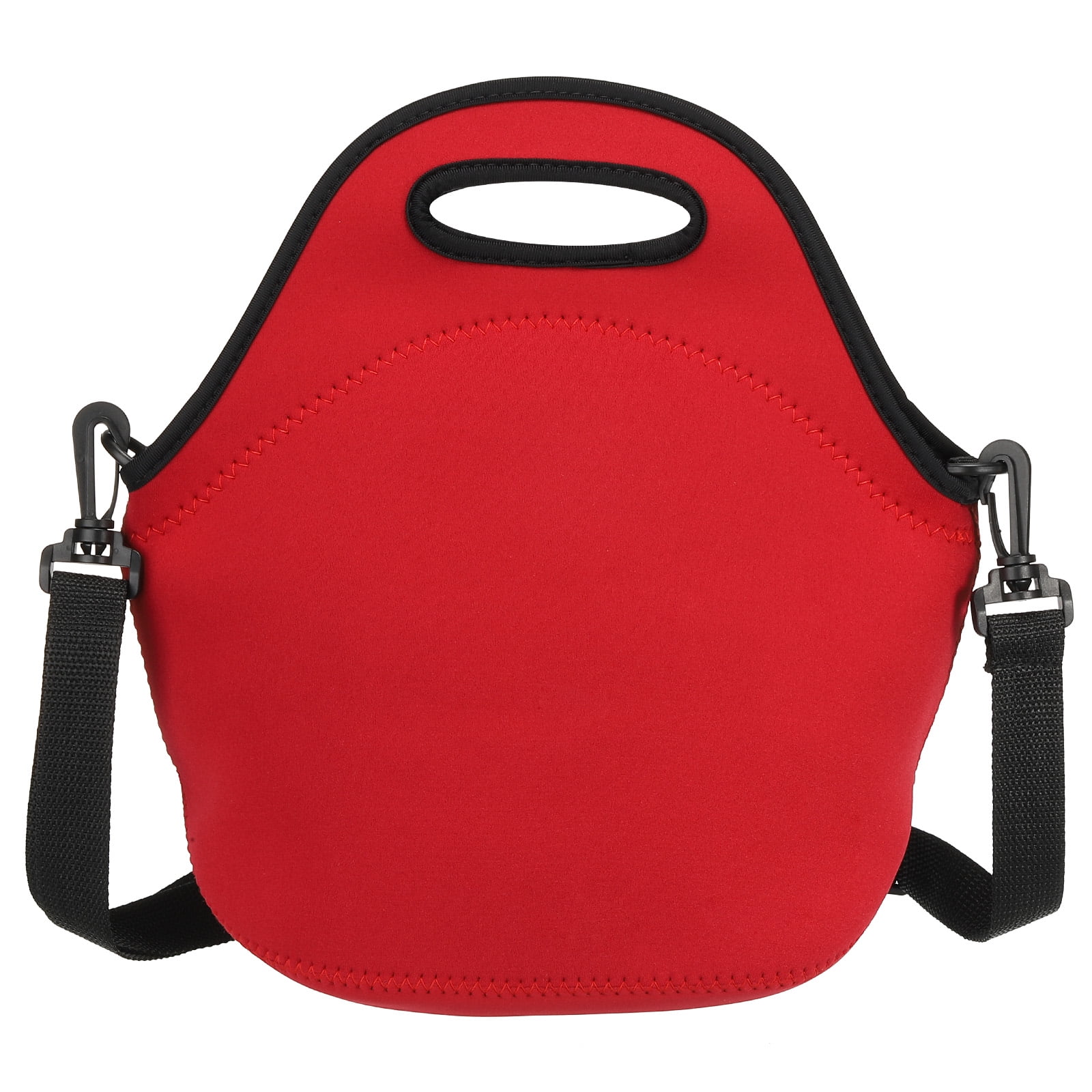 Uxcell Insulated Lunch Bag, Neoprene Lunch Tote Bag with Shoulder Strap ...