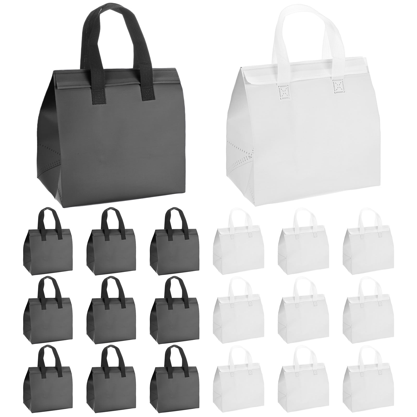 Uxcell Insulated Take Away Bags [20PCS] - Bulk Thermal Insulation Food ...