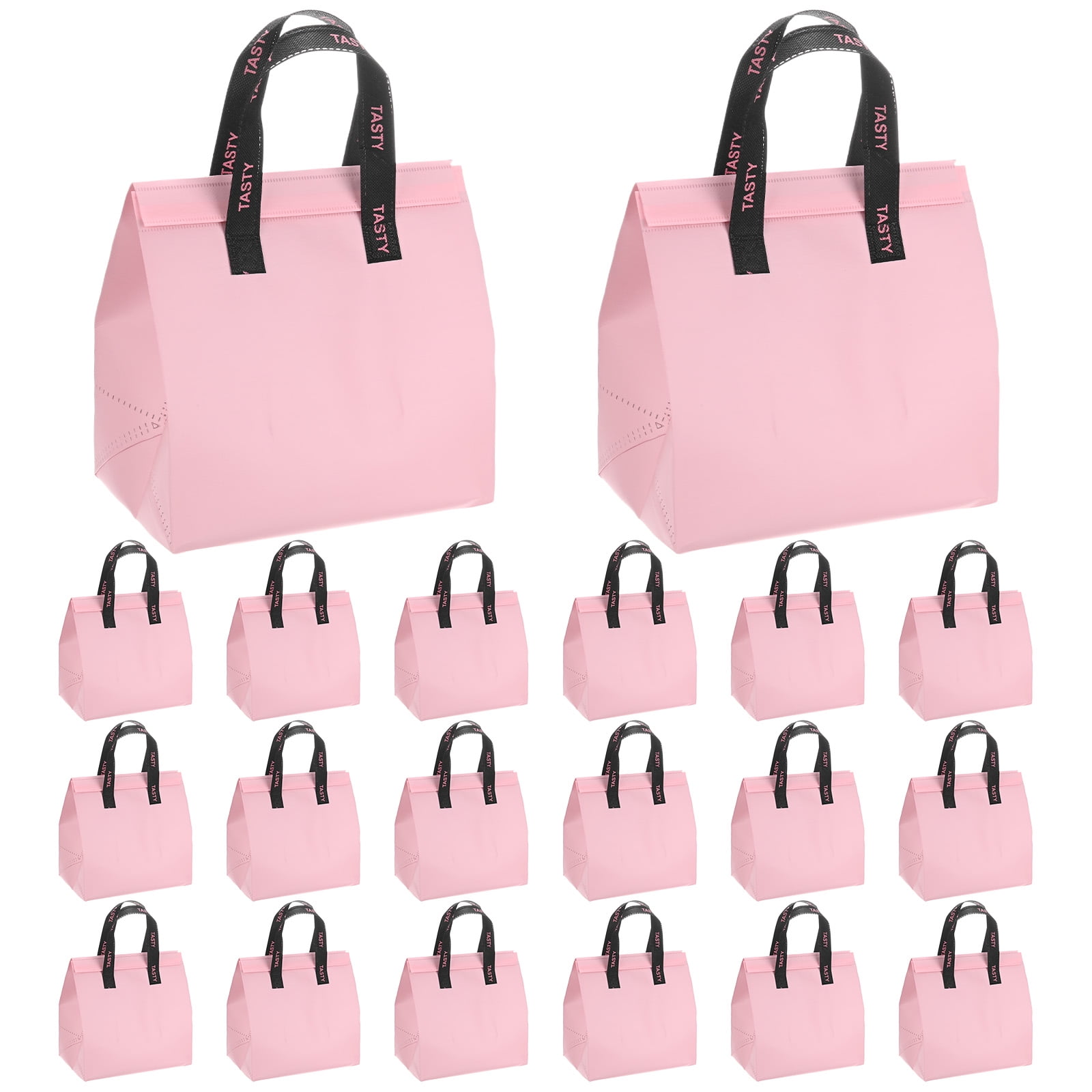 Uxcell Insulated Take Away Bags [20PCS] - Bulk Thermal Insulation Food ...