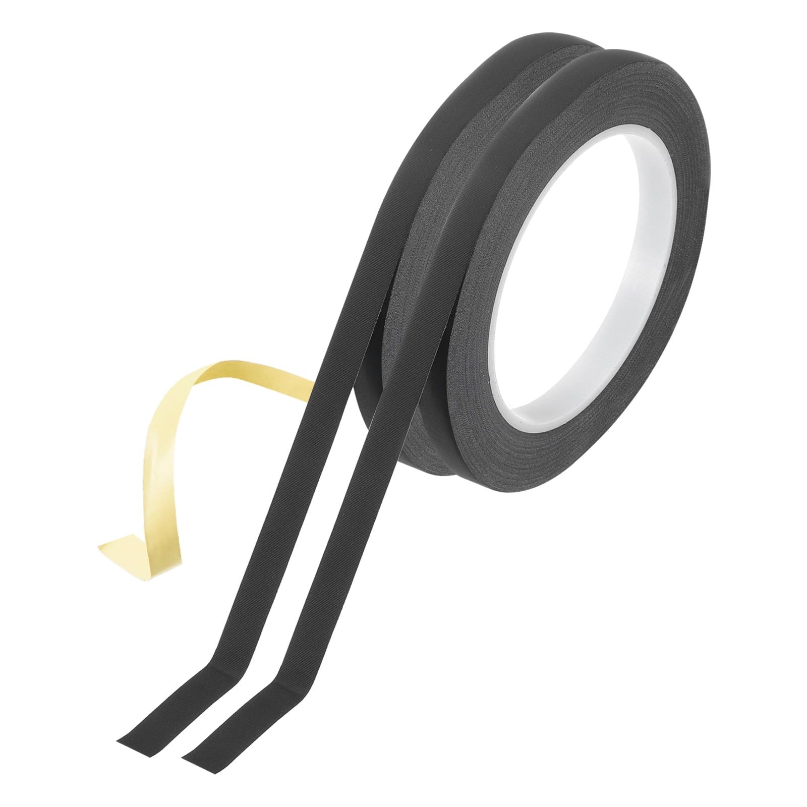 Uxcell Insulating Acetate Cloth Adhesive Tape, 0.3in x 98ft Black ...