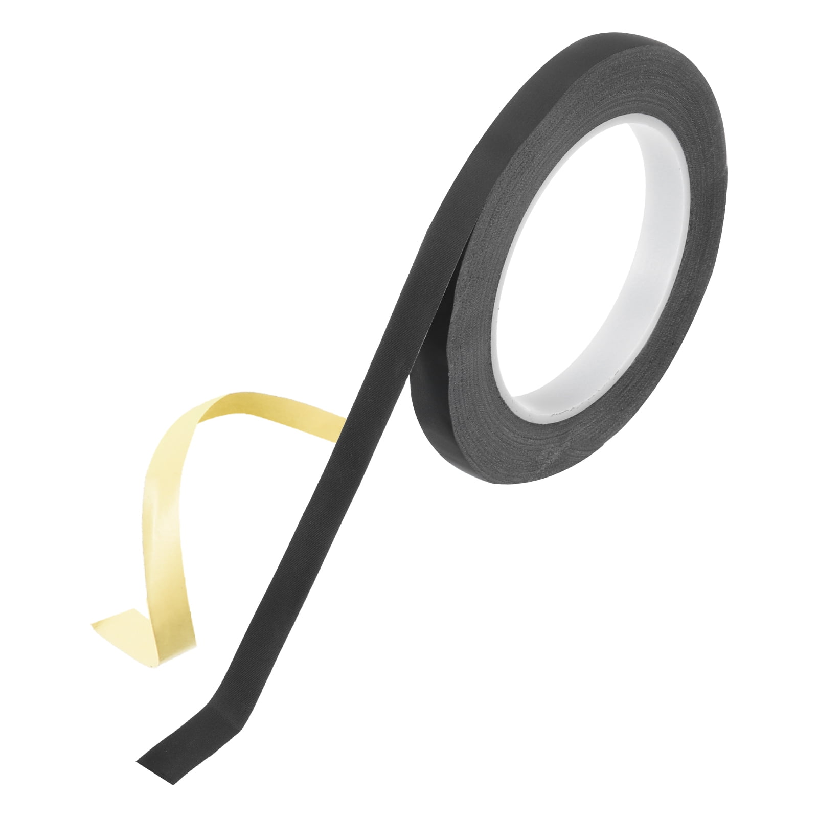 Uxcell Insulating Acetate Cloth Adhesive Tape, 0.5in x 98ft Black ...