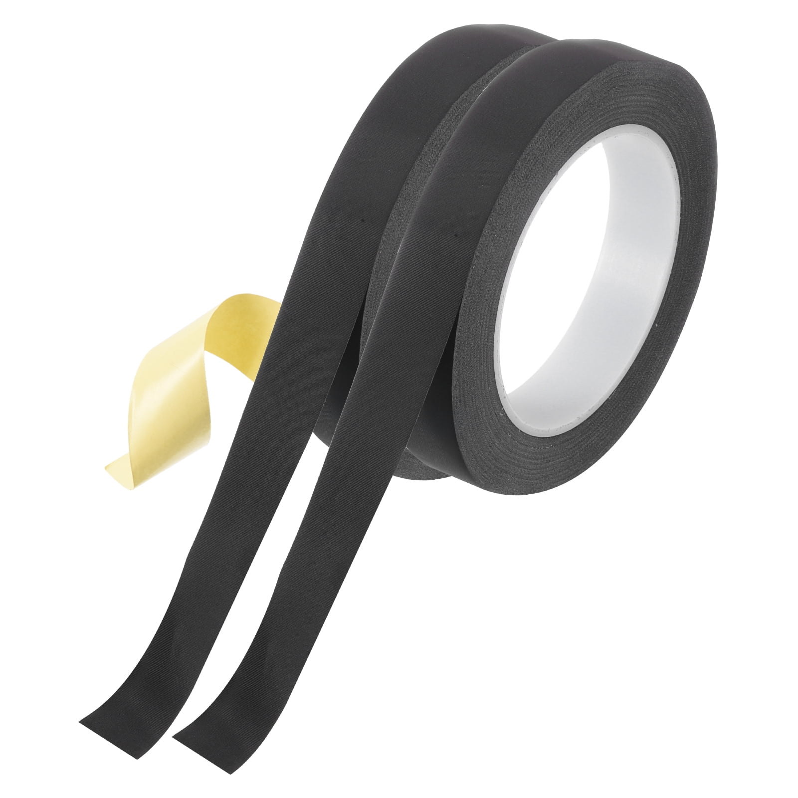 Uxcell Insulating Acetate Cloth Adhesive Tape, 0.8in x 98ft Black ...
