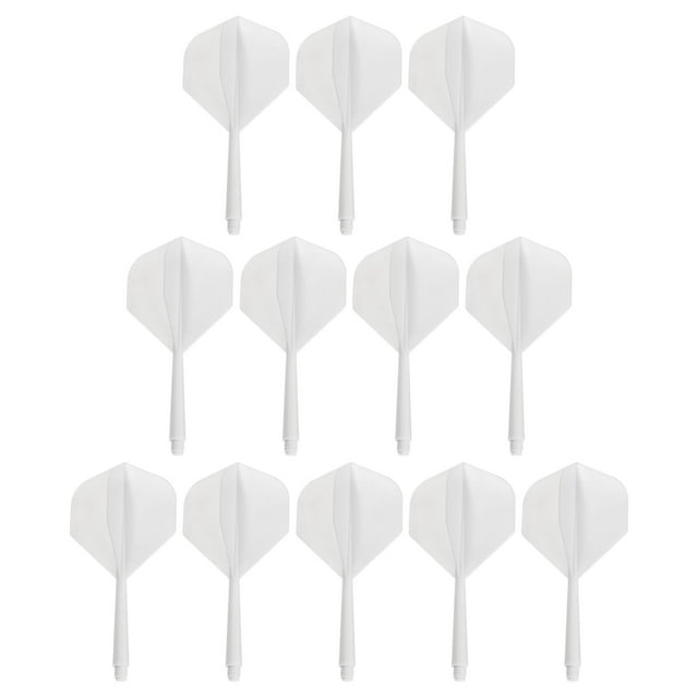 Uxcell Integrated Dart Shaft & Flights, 12 Pack Plastic Dart Flight Set ...