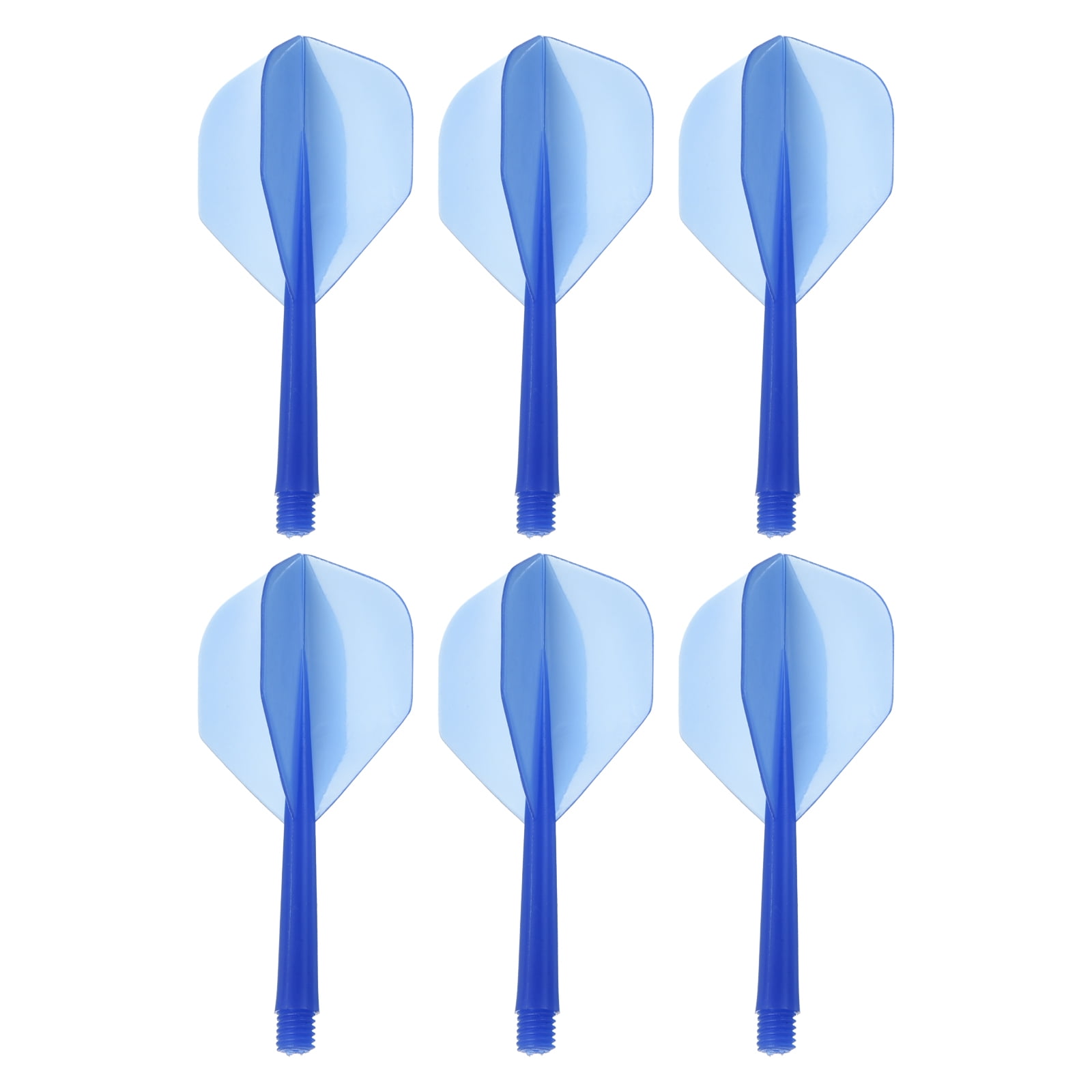 Uxcell Integrated Dart Shaft Flights, 6 Pack Durable Dart Flight Set ...