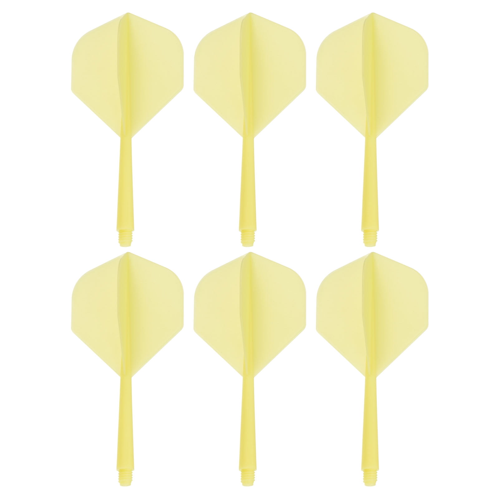 Uxcell Integrated Dart Shaft & Flights, 6 Pack Lightweight Dart Flight ...
