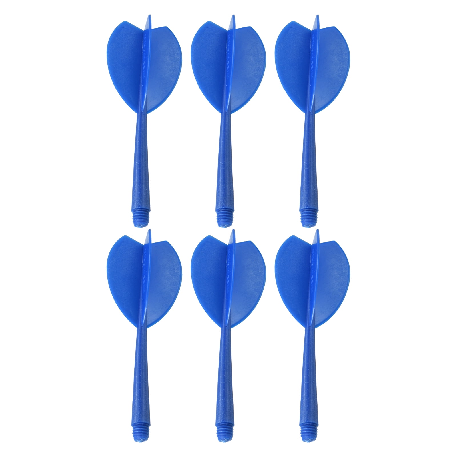 Uxcell Integrated Dart Shaft & Flights, 6 Pack Plastic Dart Flight Set ...