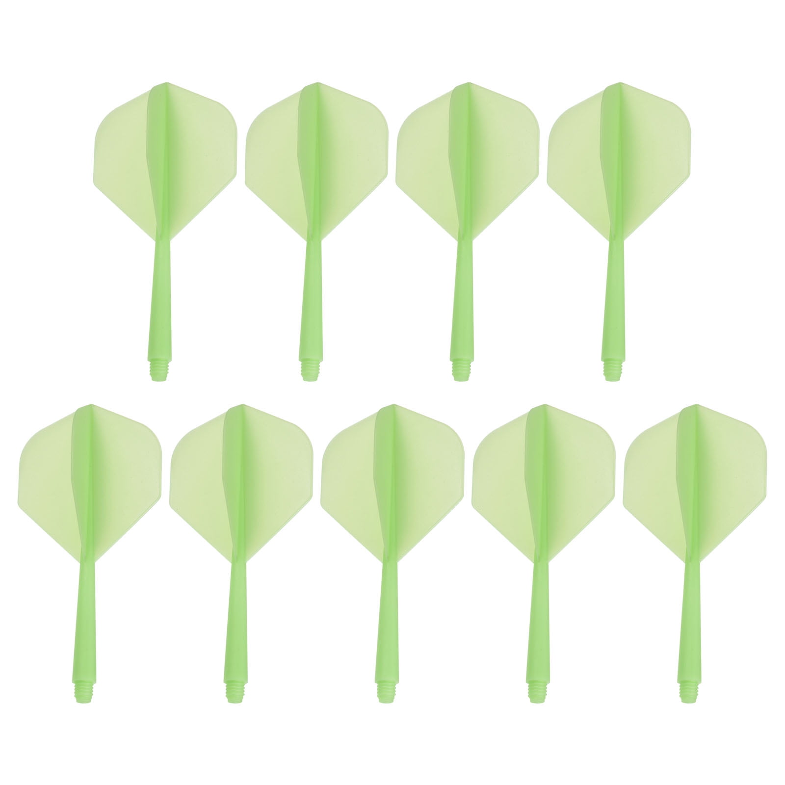 Uxcell Integrated Dart Shaft & Flights, 9 Pack Lightweight Dart Flight ...