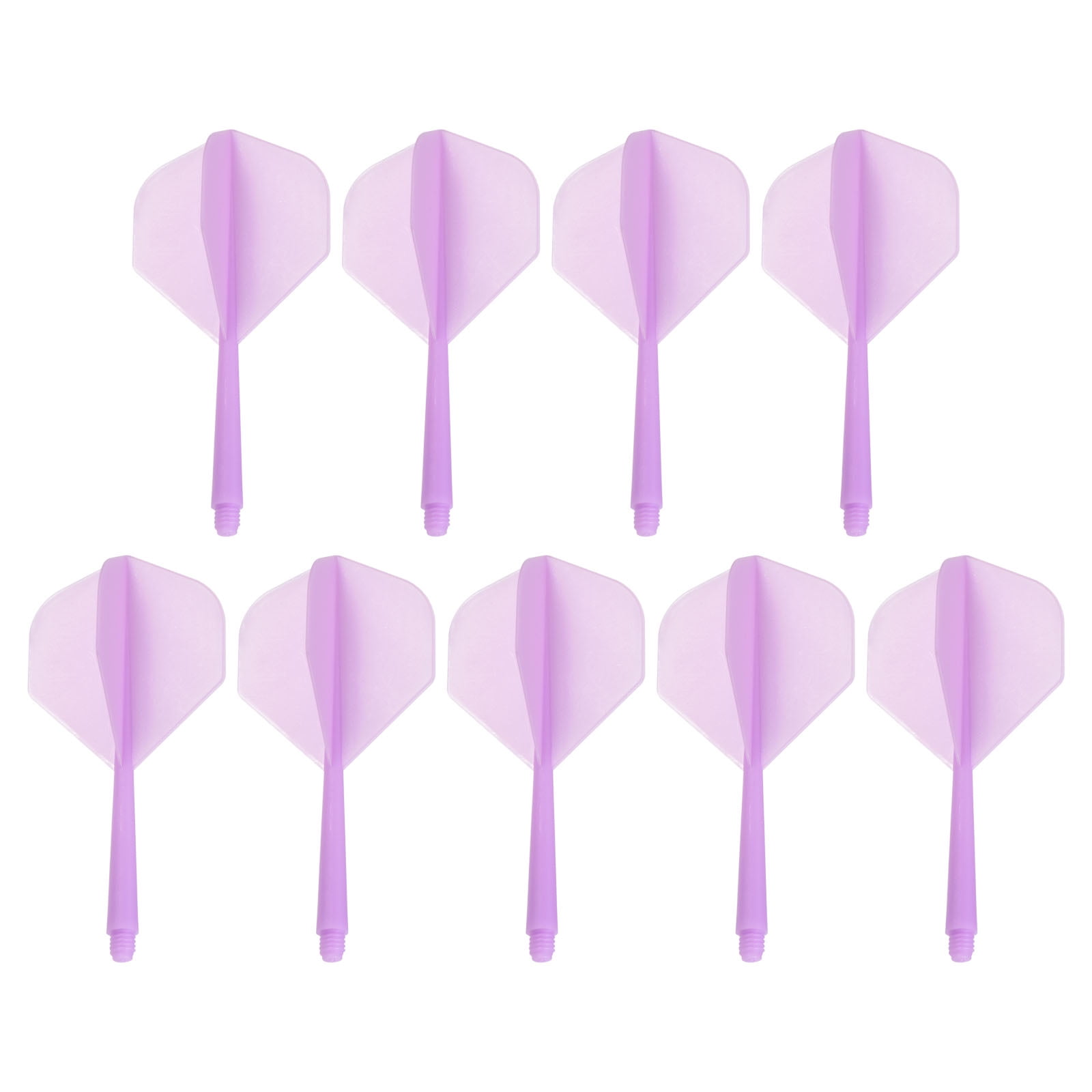 Uxcell Integrated Dart Shaft & Flights, 9 Pack Lightweight Dart Flight ...
