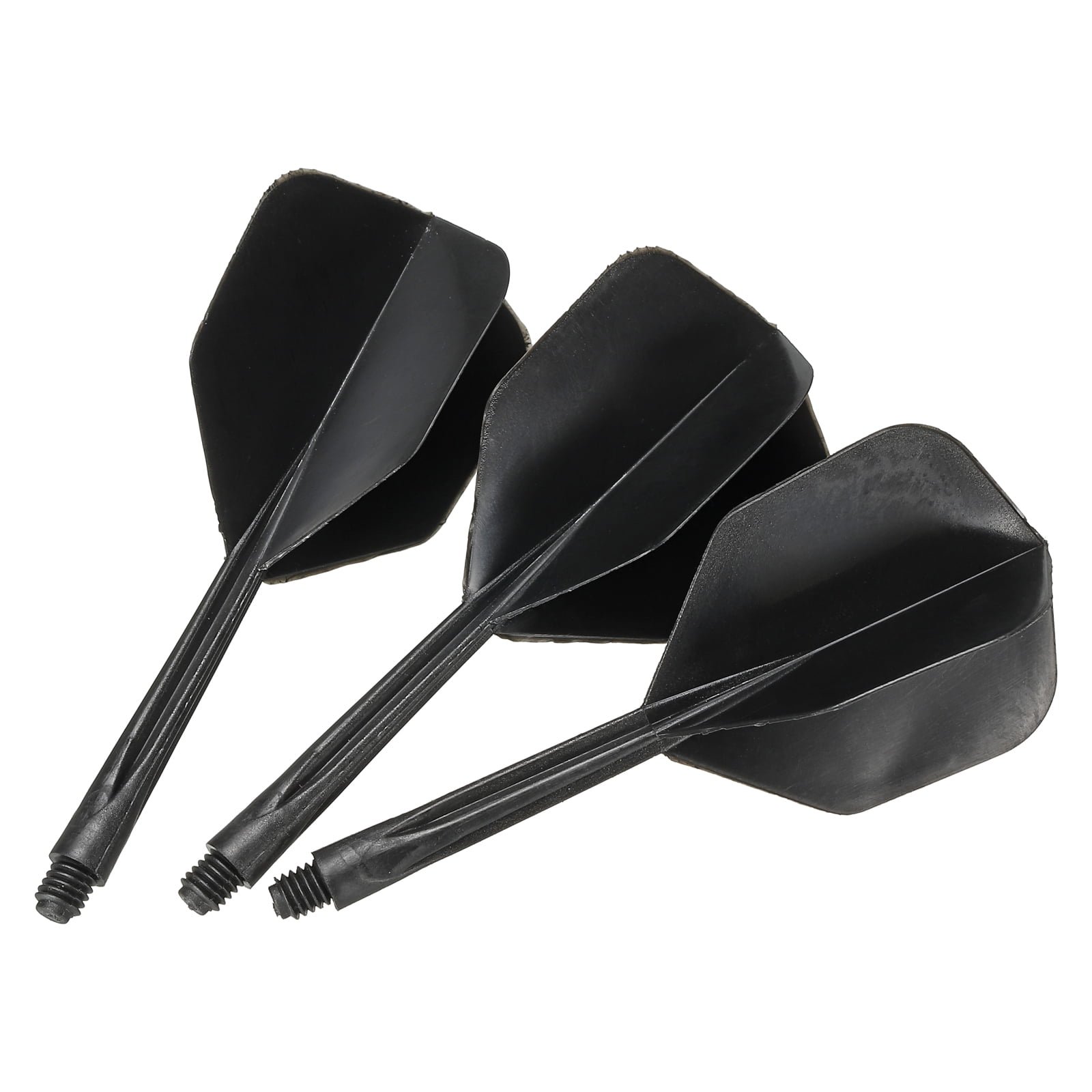 Uxcell Integrated Dart Shaft and Flights, 15 Pack 2BA Thread Plastic ...