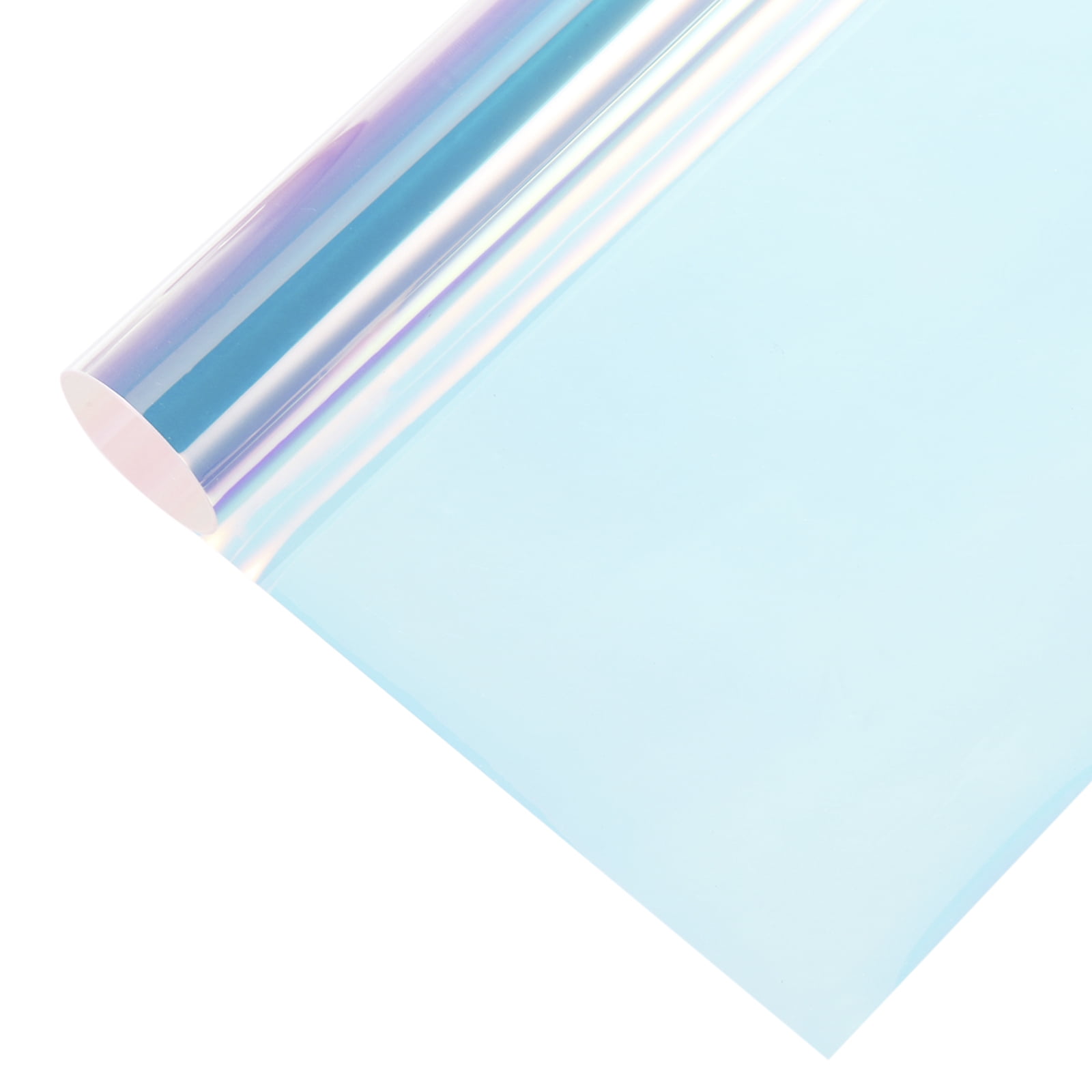 Uxcell Iridescent Window Film,6" x 39" Iridescent Holographic Fabric ...
