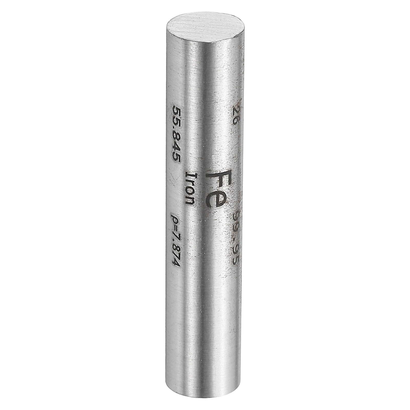 Uxcell Iron Cube, 0.4x2" Fe Density Stick High Density Element Rod ...