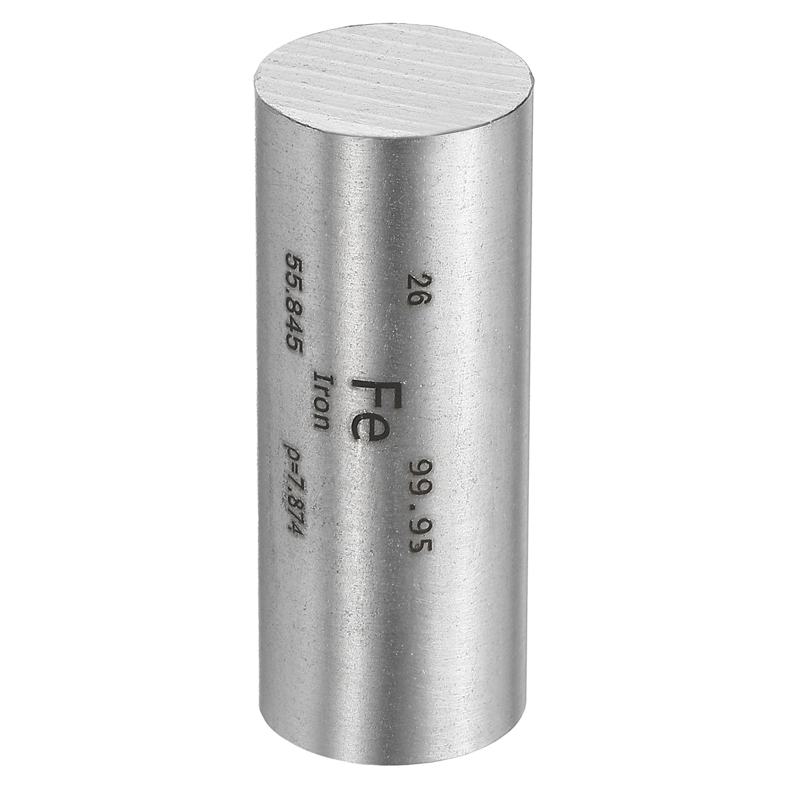 Uxcell Iron Cube, 0.8x2" Fe Density Stick High Density Element Rod ...