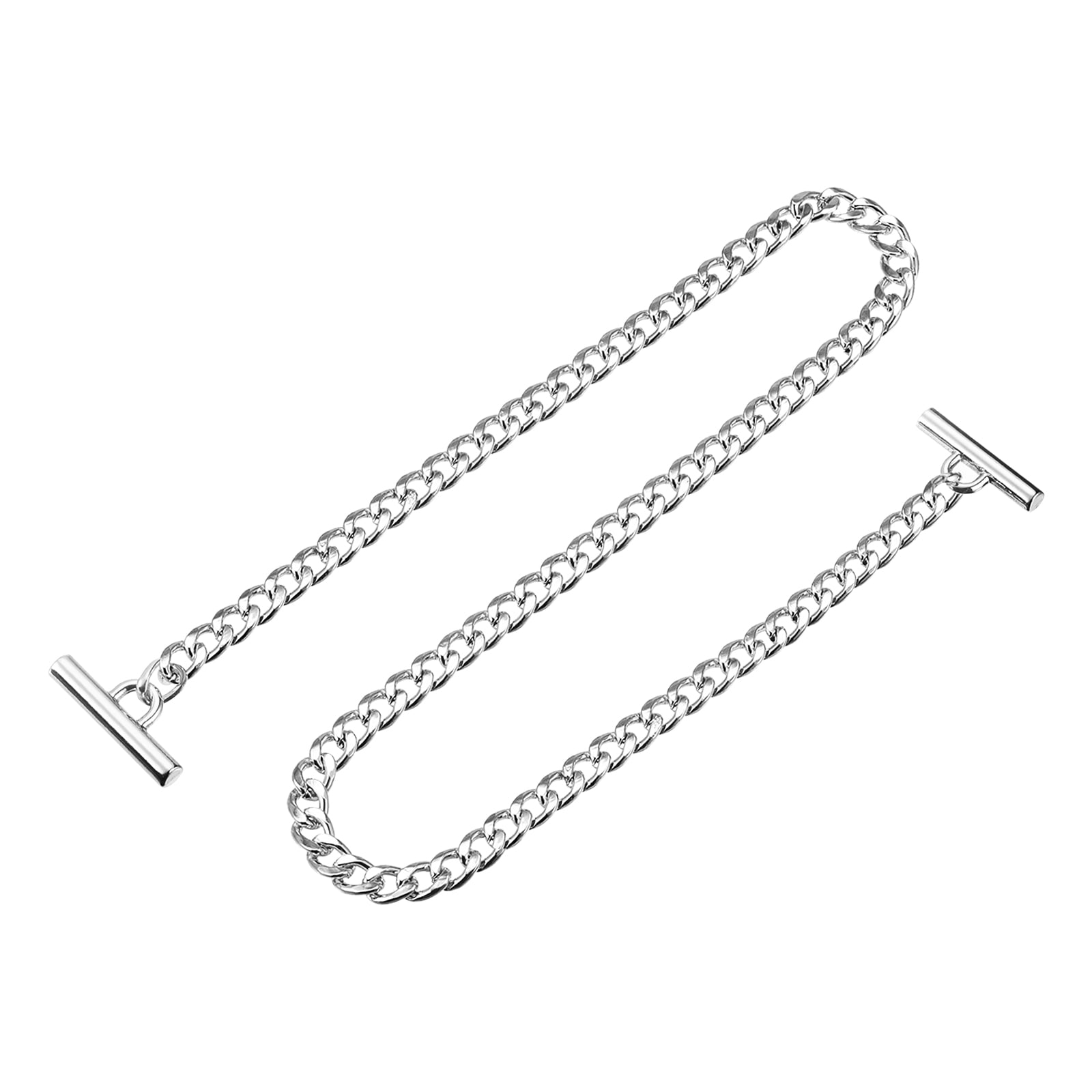 Uxcell Iron Flat Chain Strap, 39" Handbag Purse Chain Strap DIY Bag ...