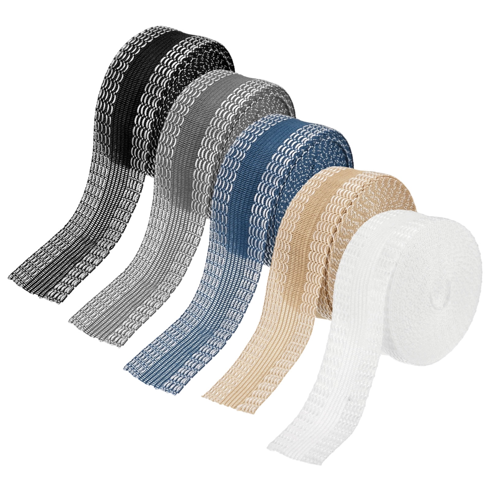 Uxcell Iron-on Instant Hem Tape, 6 Yard No Sew Hemming Tape for Pants 1 Inch - (5 Pcs, Black ...