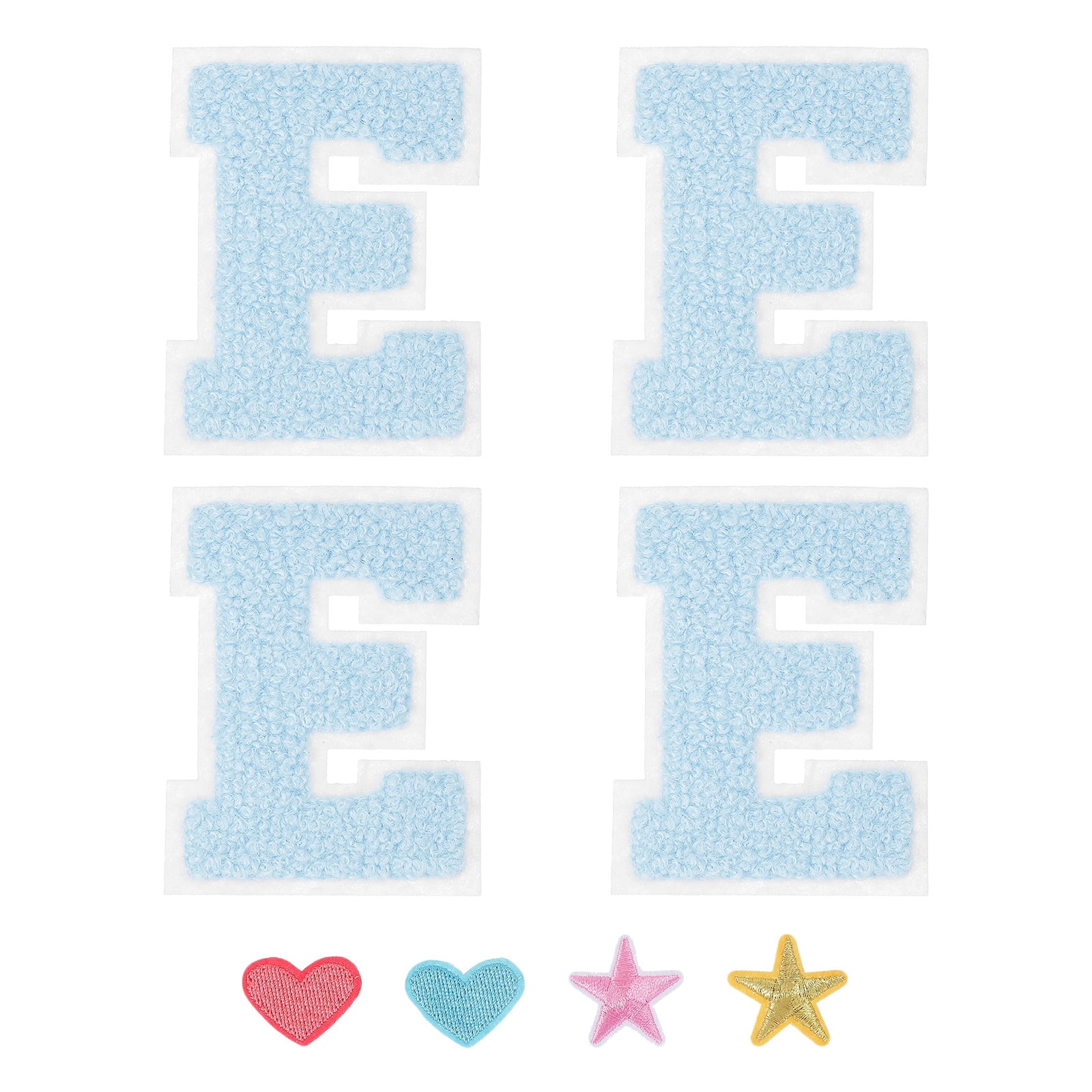 Uxcell Iron on Letter Patch Iron-on Chenille Letter Patches Alphabet ...