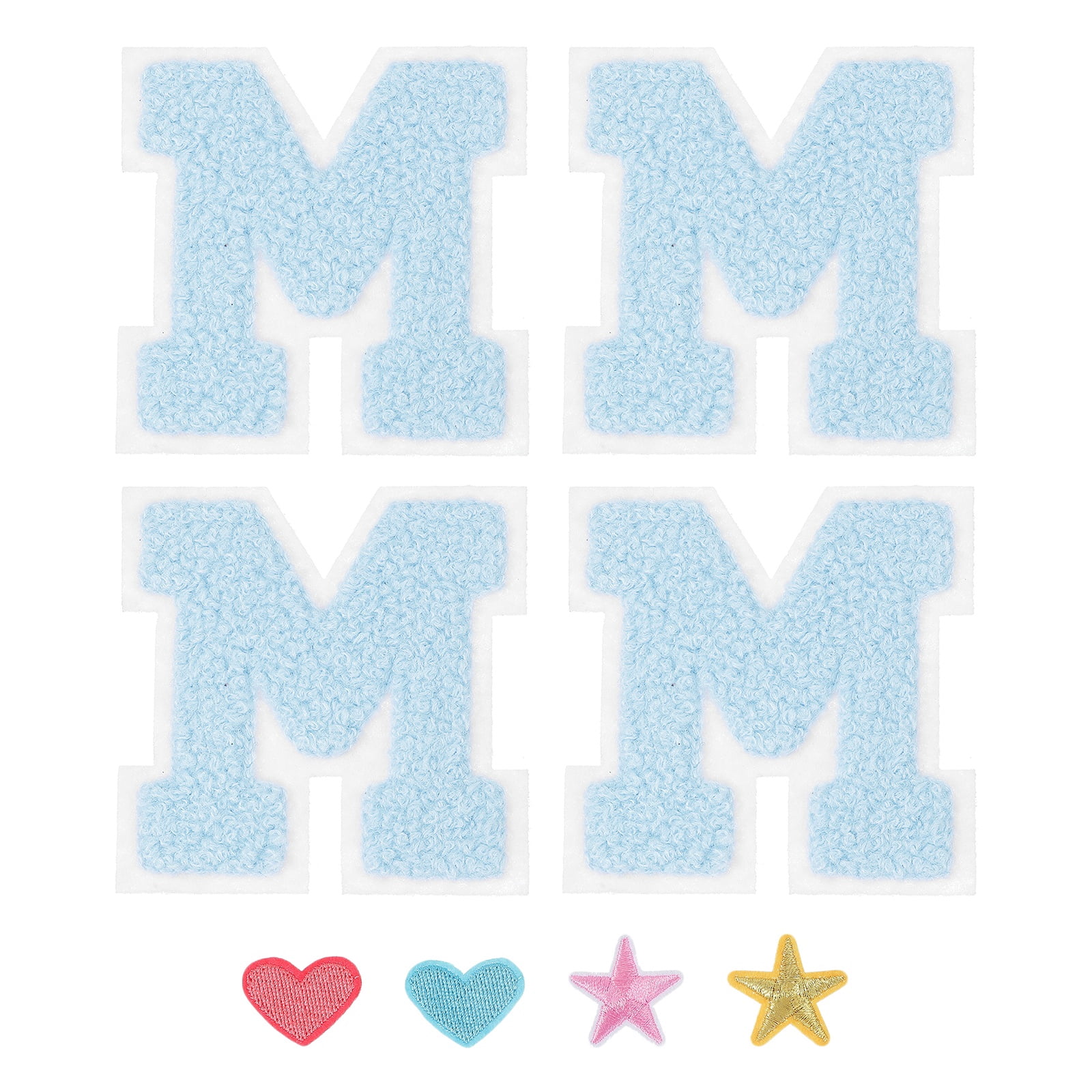 Uxcell Iron on Letter Patch Iron-on Chenille Letter Patches Alphabet ...