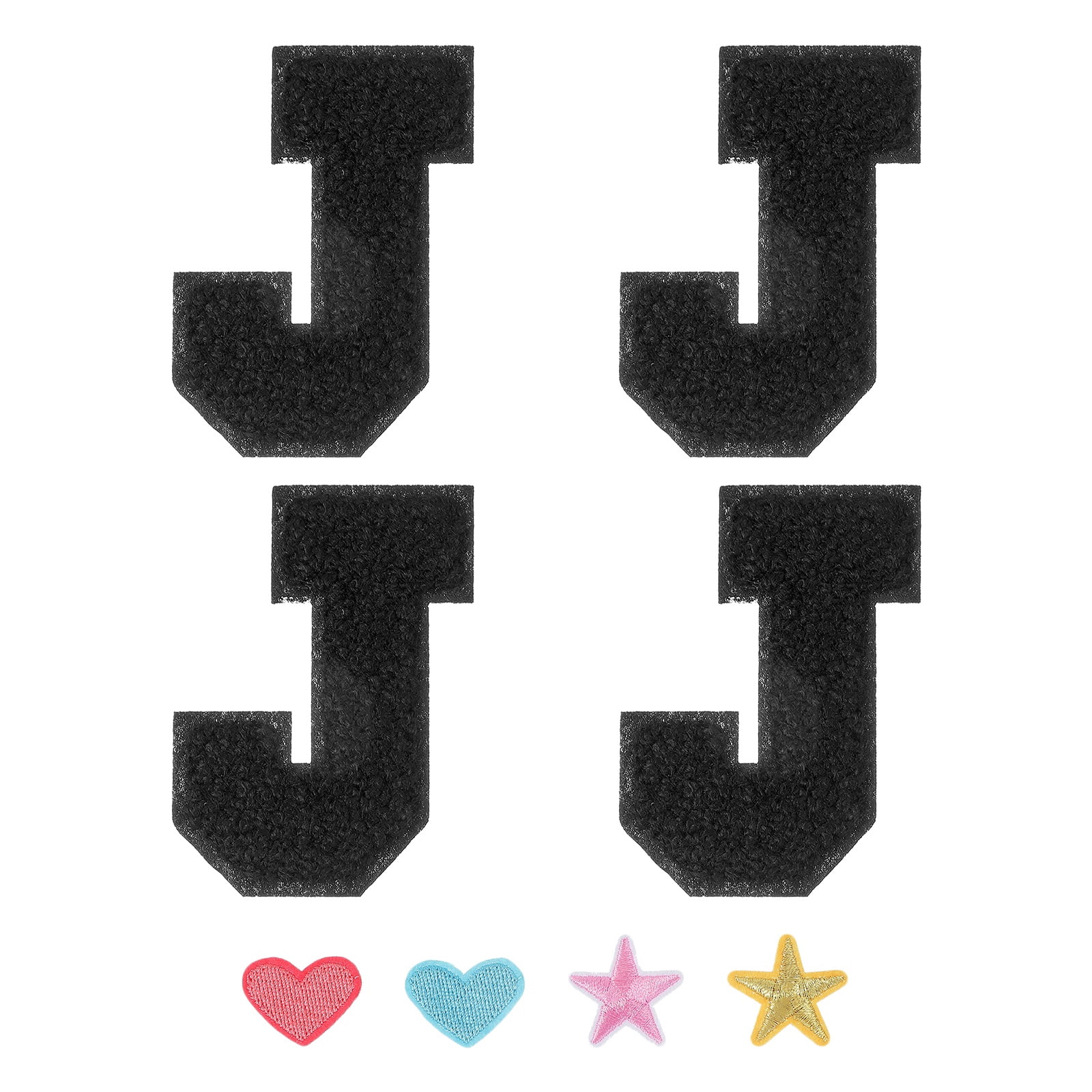 Uxcell Iron on Letter Patch Iron-on Chenille Patches for Costume ...