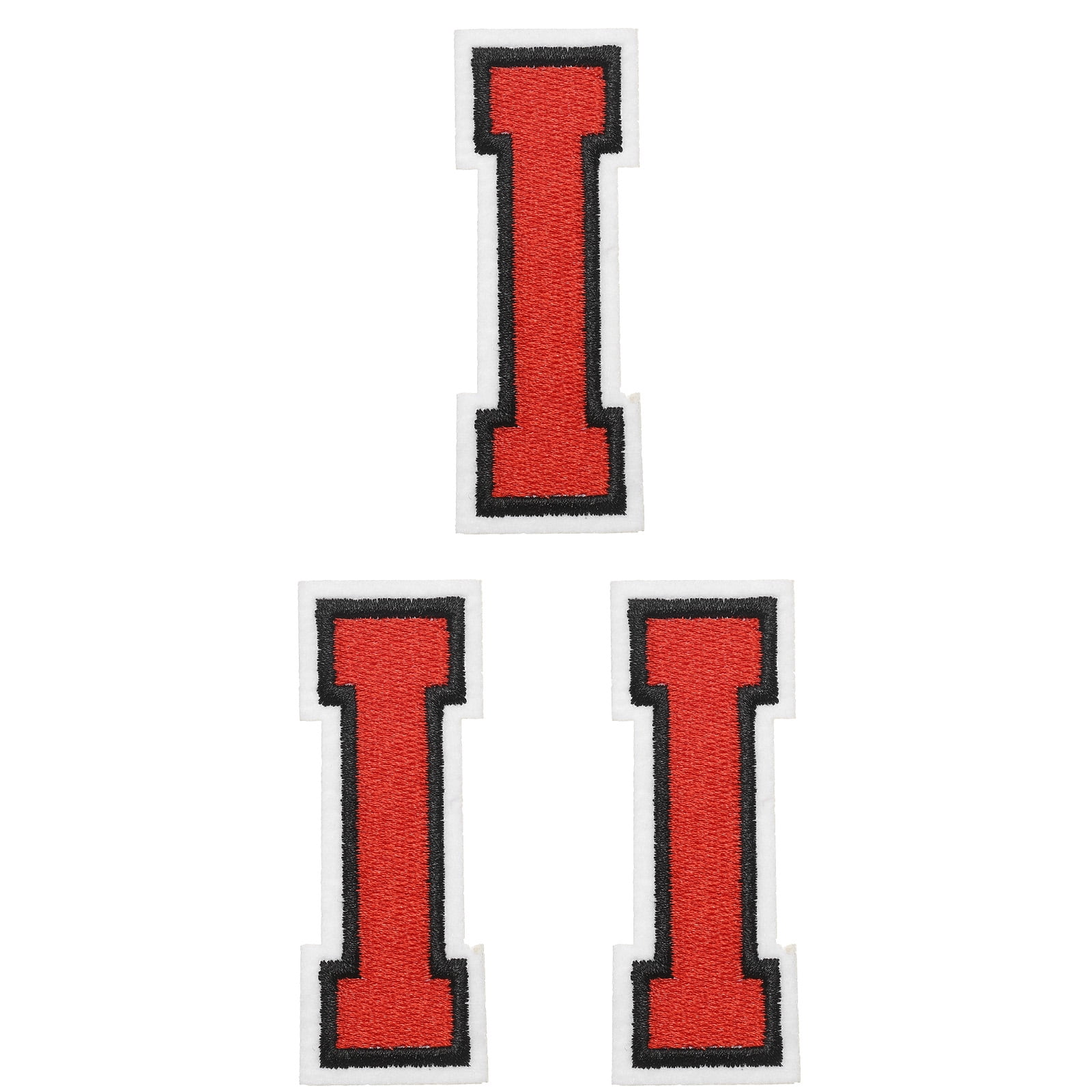 Uxcell Iron on Letter Patches, Chenille Letter Patches Embroidered ...