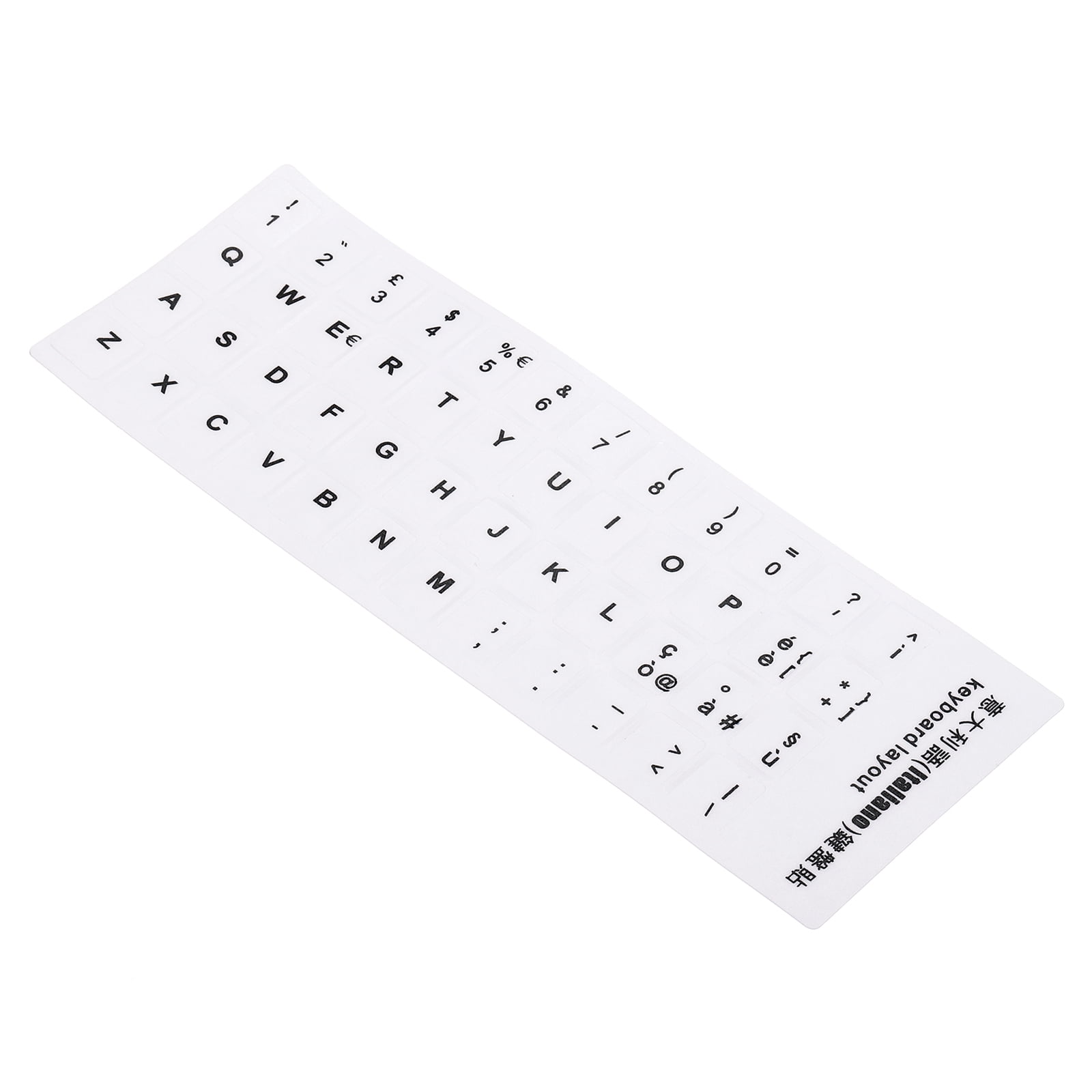 Uxcell Italian Keyboards Layout Stickers Computer Replacement Cover ...