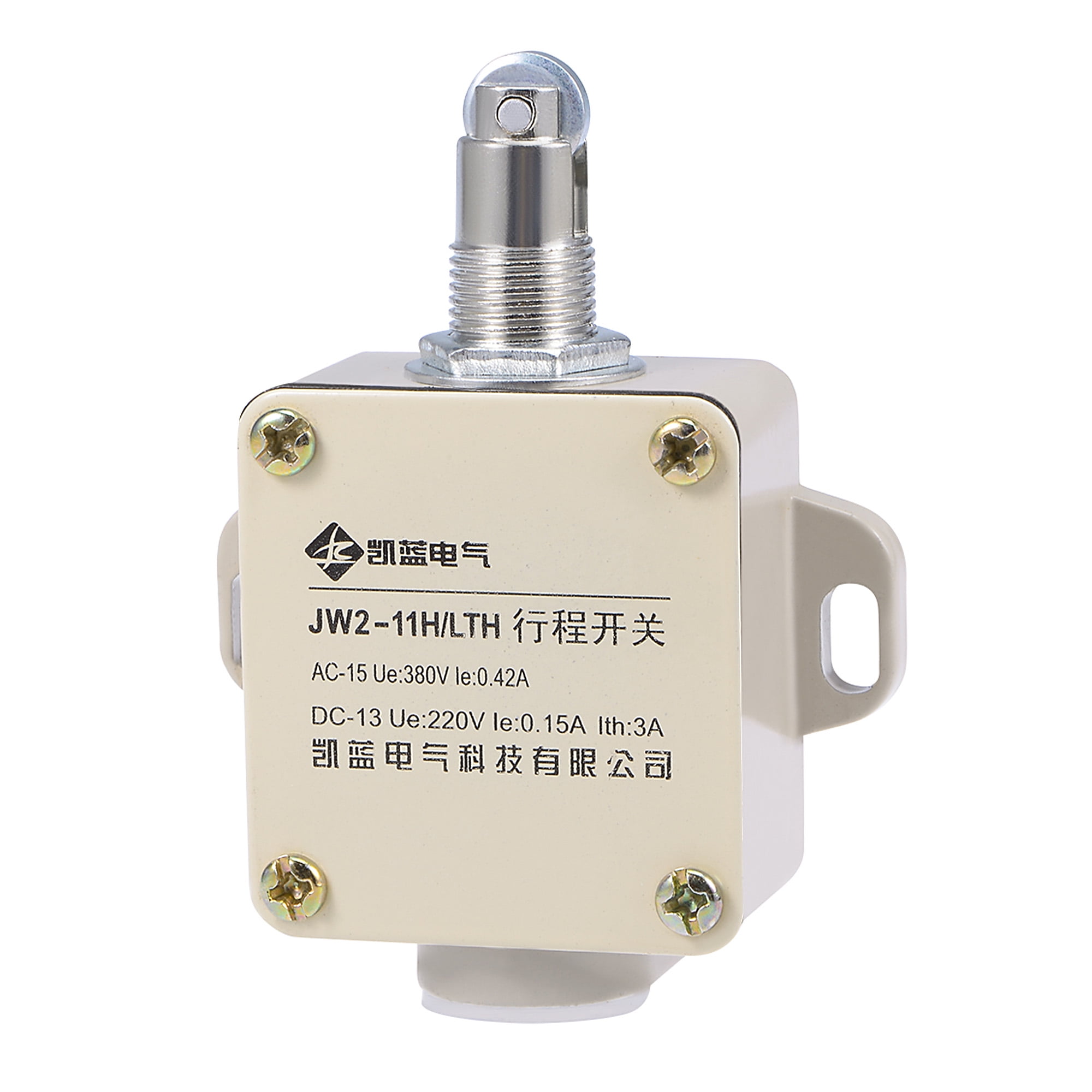Uxcell JW2-11H/LTH 1NC+1NO Roller Plunger Momentary Limit Switches ...
