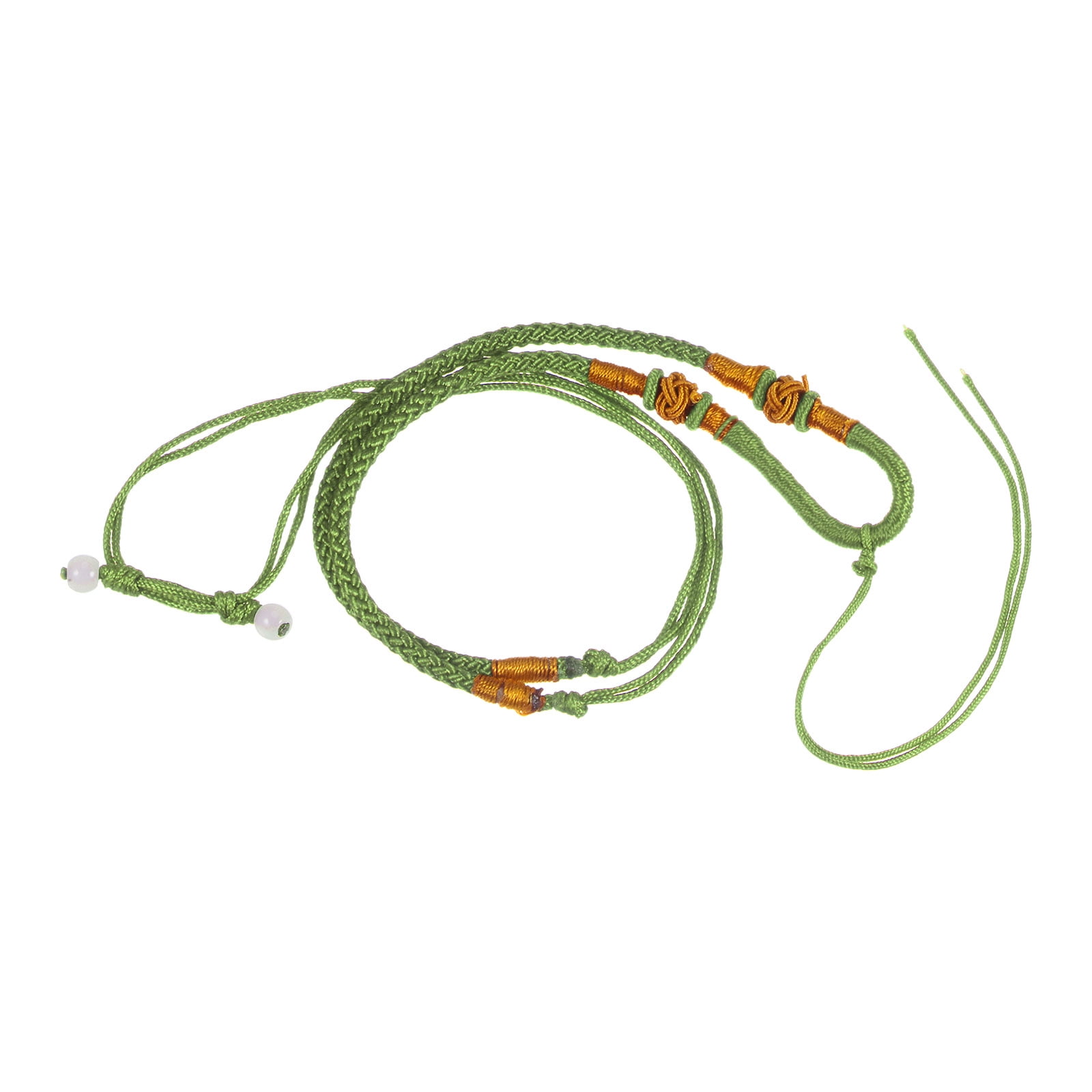 Uxcell Jade Rope Nylon Cord Necklace Strings Emerald Rope, Light Army ...