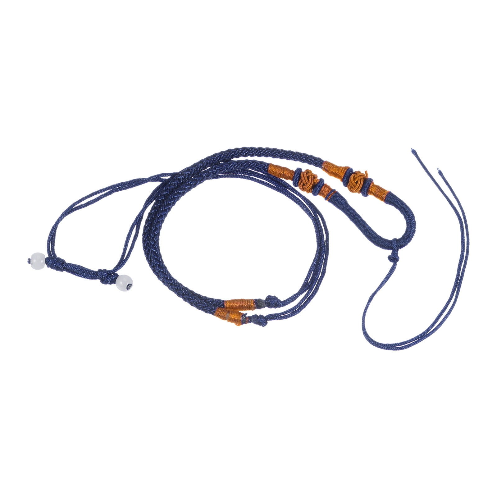Uxcell Jade Rope Nylon Cord Necklace Strings Emerald Rope, Navy Blue 3 ...