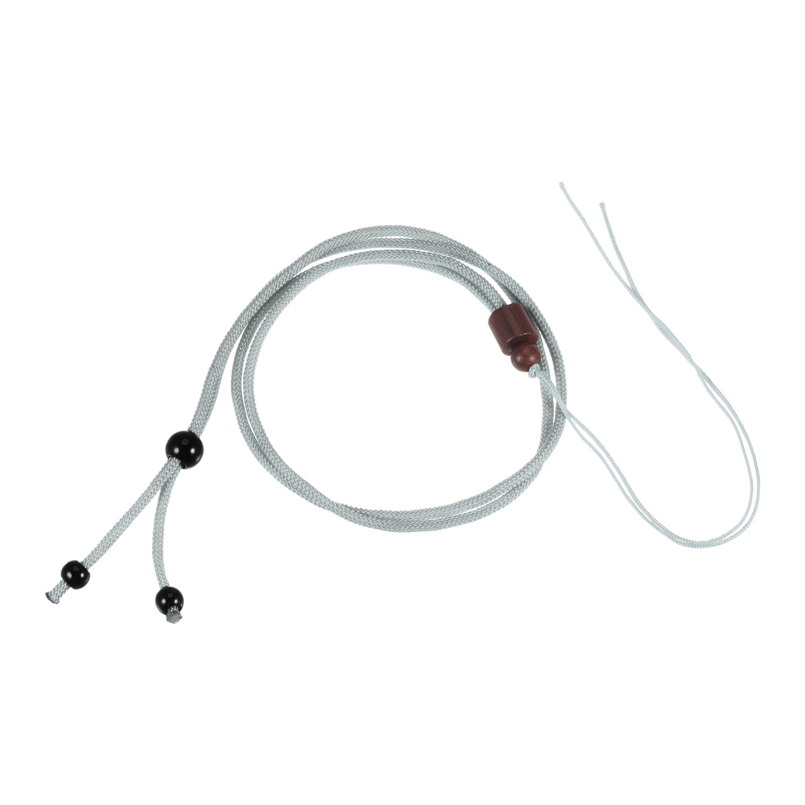 Uxcell Jade Ropes Nylon Cord Necklace Holder Strings Emerald Rope, Grey ...