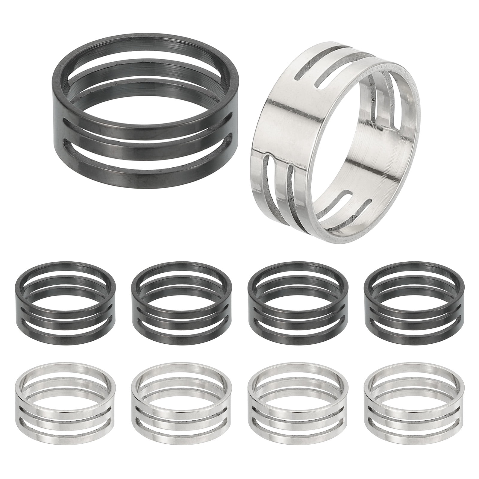 Uxcell Jump Ring Opening Tool, 19mm Stainless Steel Jump Ring Opener ...