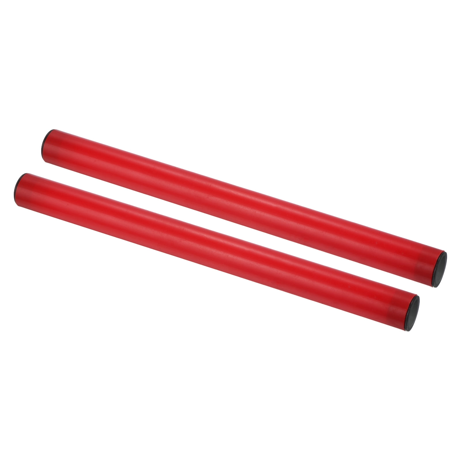Uxcell Junior Relay Track Baton Plastic Race Field Stick Athletics, Red ...