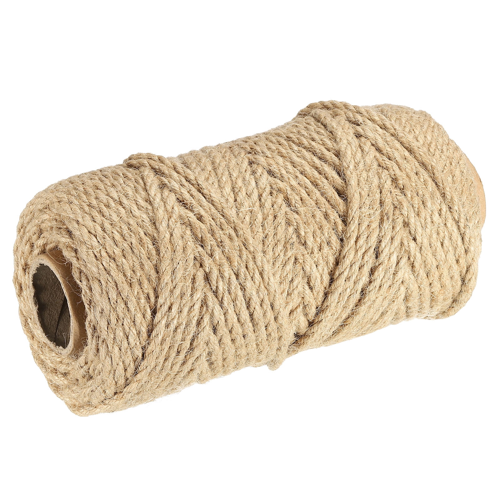 Uxcell Jute Twine 5mm, 164 Feet Long Brown Twine Rope for DIY Subjects ...