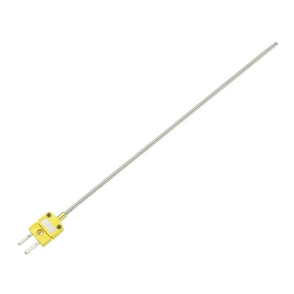 Uxcell K-Type Thermocouple Temperature Sensor Probes, Stainless Steel ...