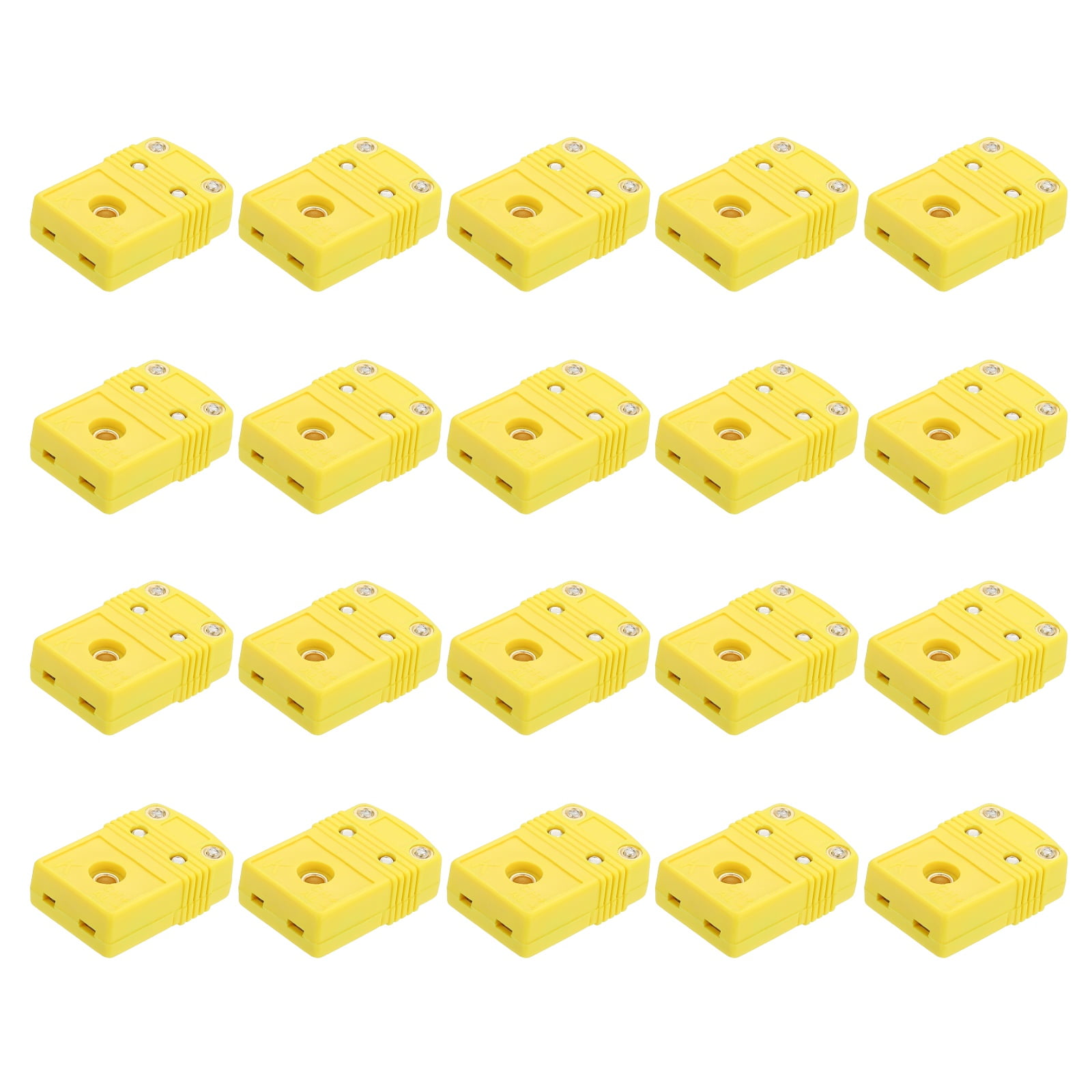 Uxcell K Type Thermocouple Wire Connectors Female Plug Adapter High ...