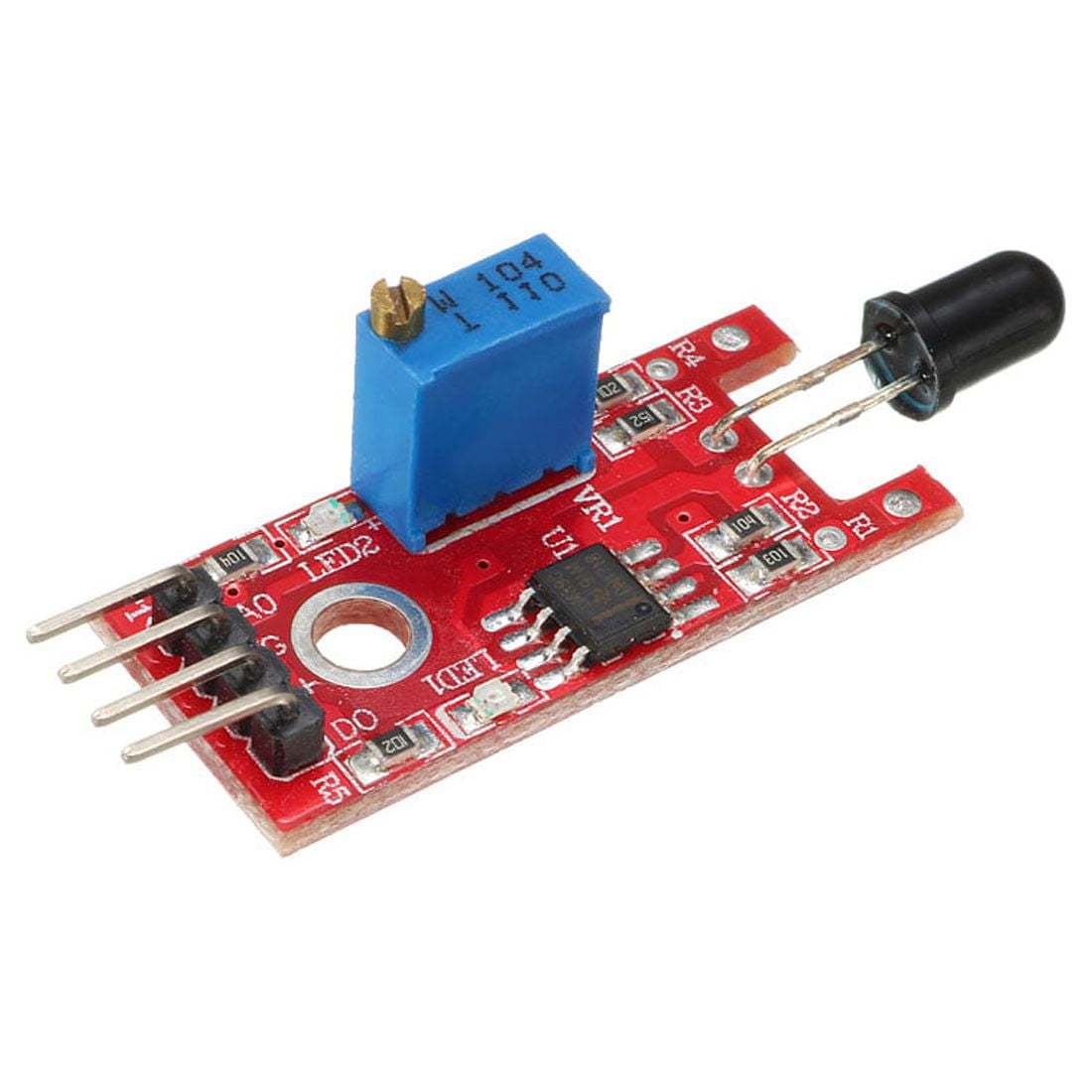 Uxcell KY-026 Flame Sensor Module IR Sensor Detector Temperature Detecting - Walmart.com