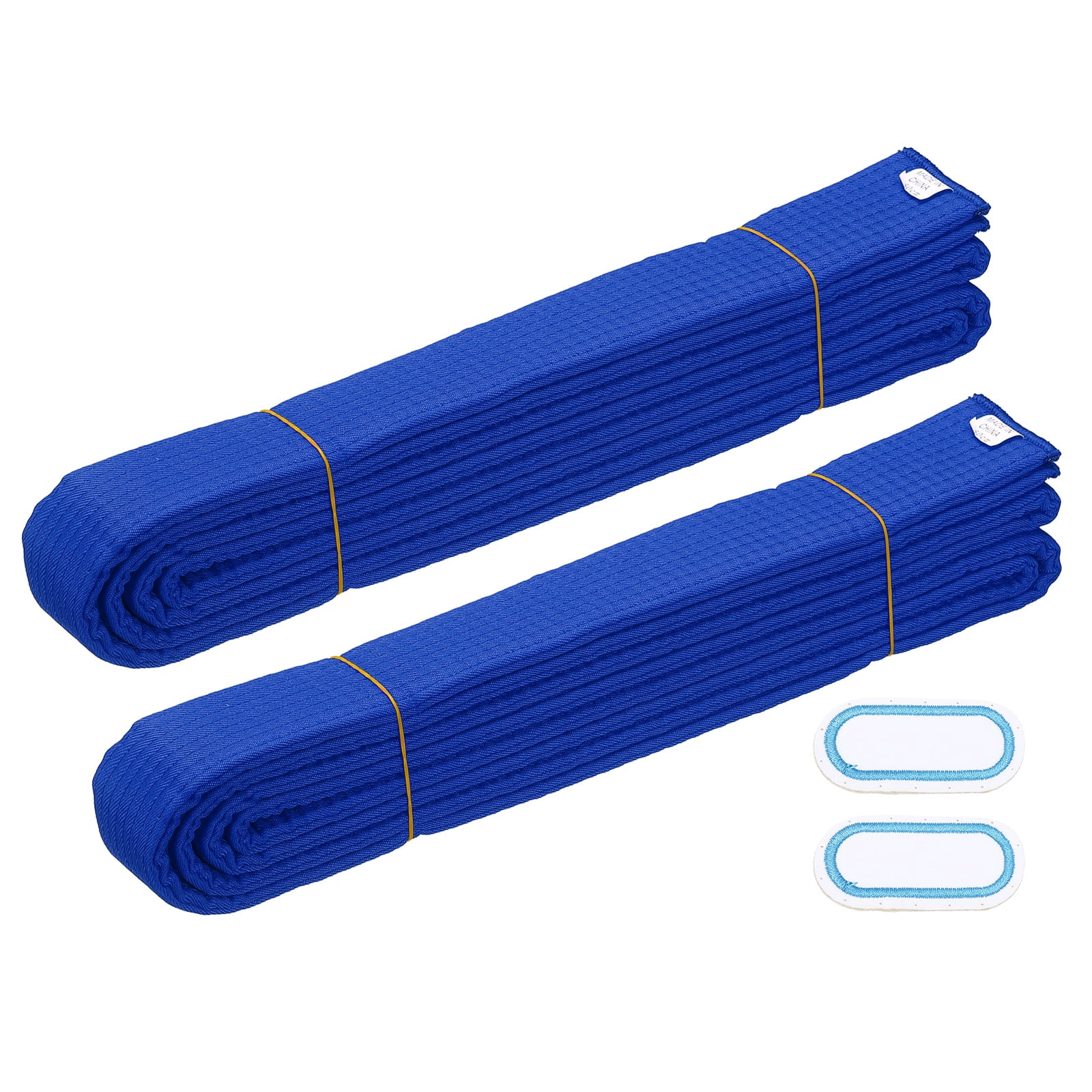 Uxcell Karate Belt, Martial Arts Ranking Belts with Name Tag Solid ...